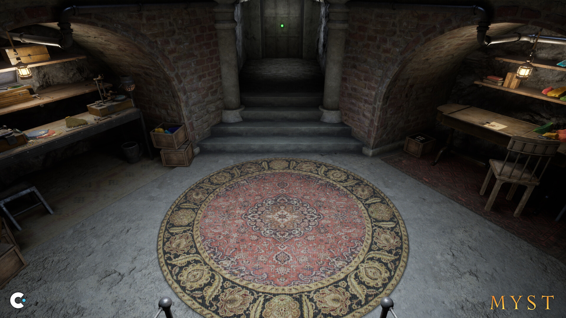 Rafael Rodriguez Portfolio - Myst - Rime - Atrus Laboratory