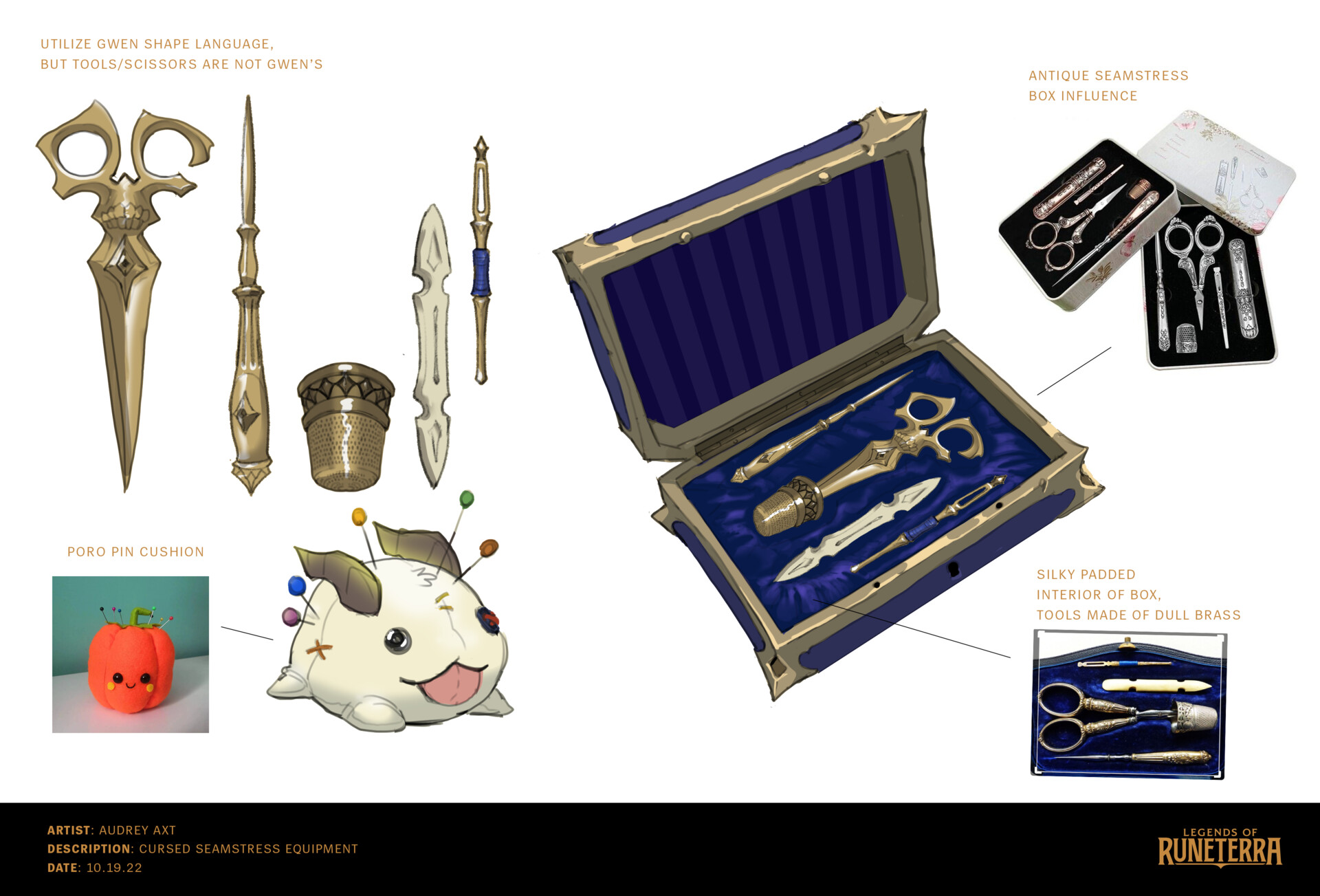 ArtStation - Cursed Seamstress Props
