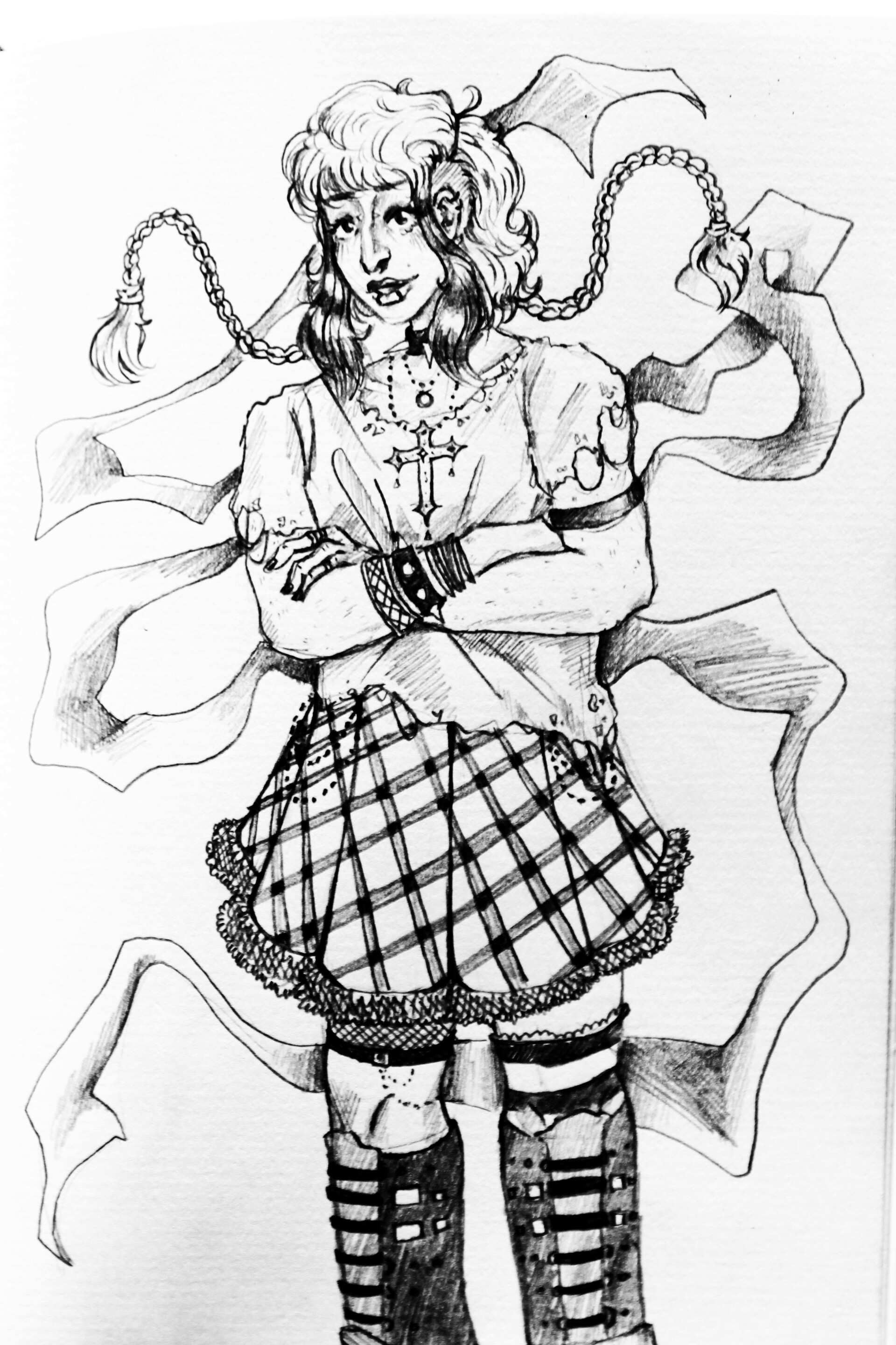 ArtStation - Punk Girl OC illustration