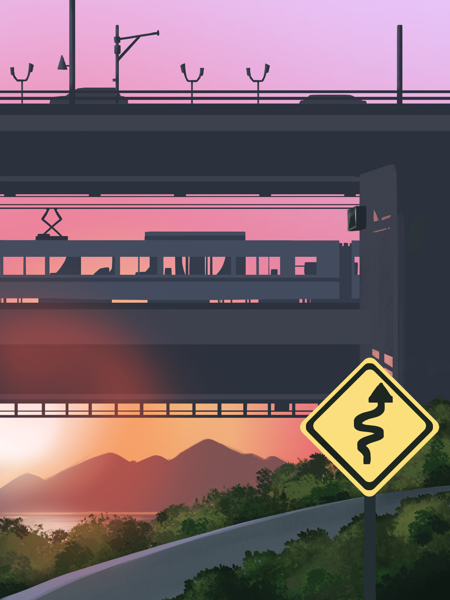 ArtStation - Sunset Station