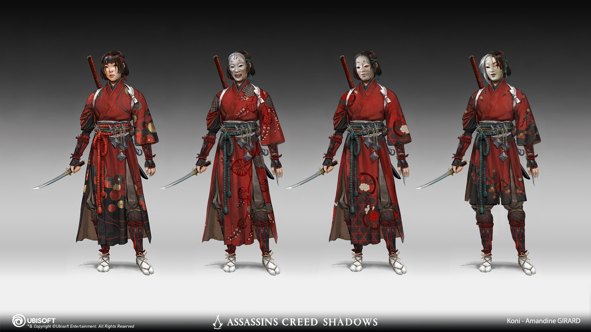 Art of Koni - Concept Artist & Illustrator - - Noh Robes Concept ...