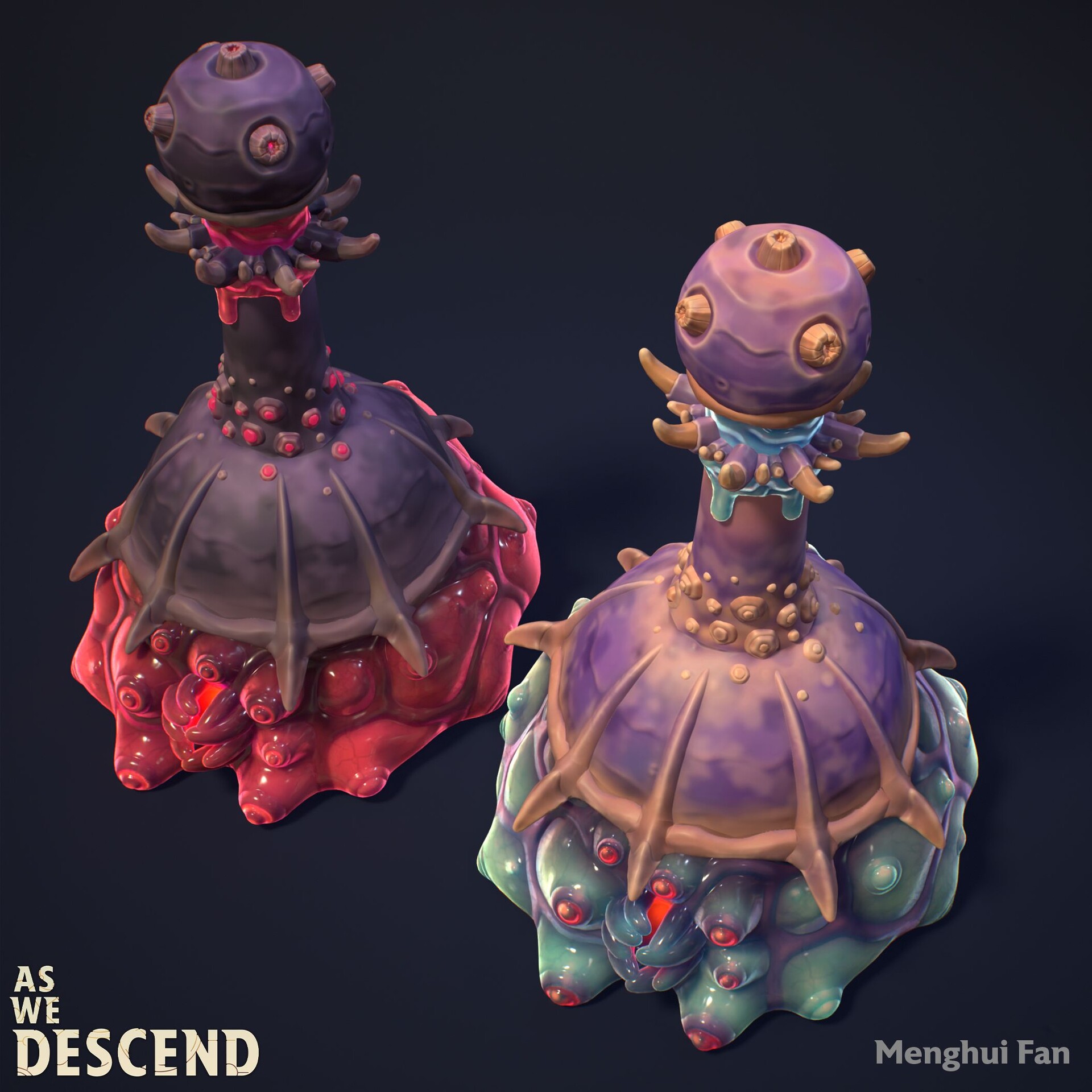 MENGHUI FAN - As We Descend - SporeWalker