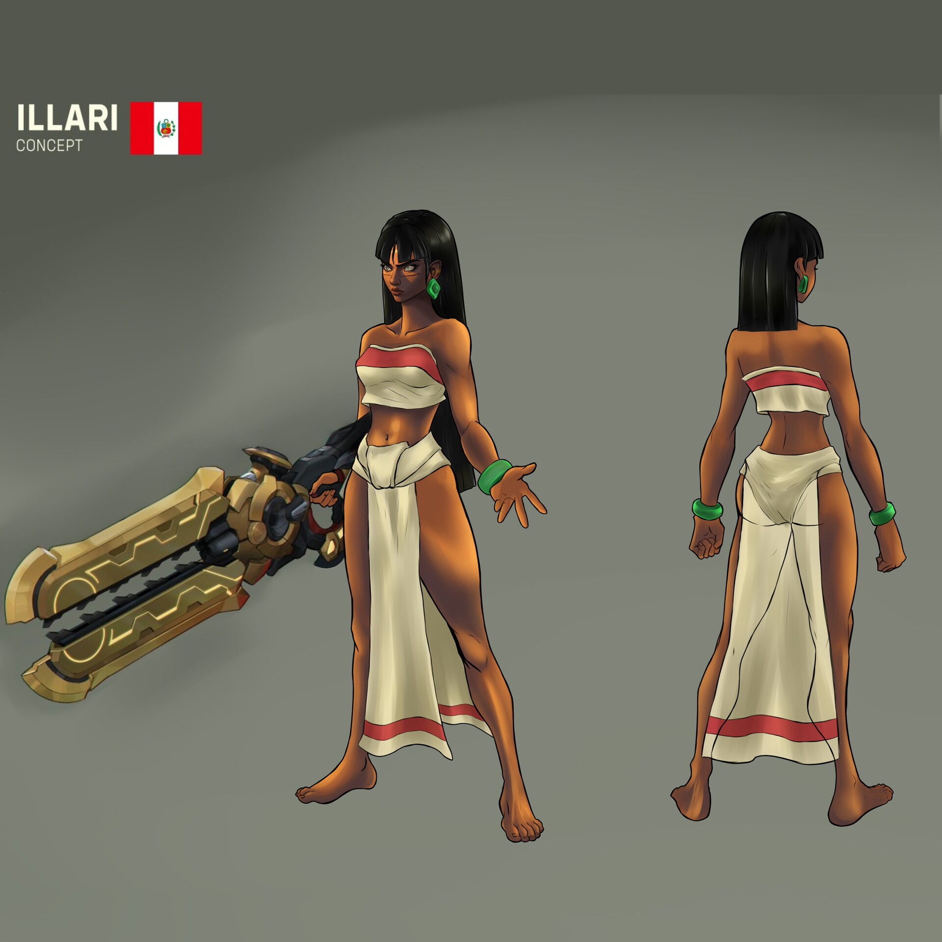 ArtStation - illari chel overwatch 2