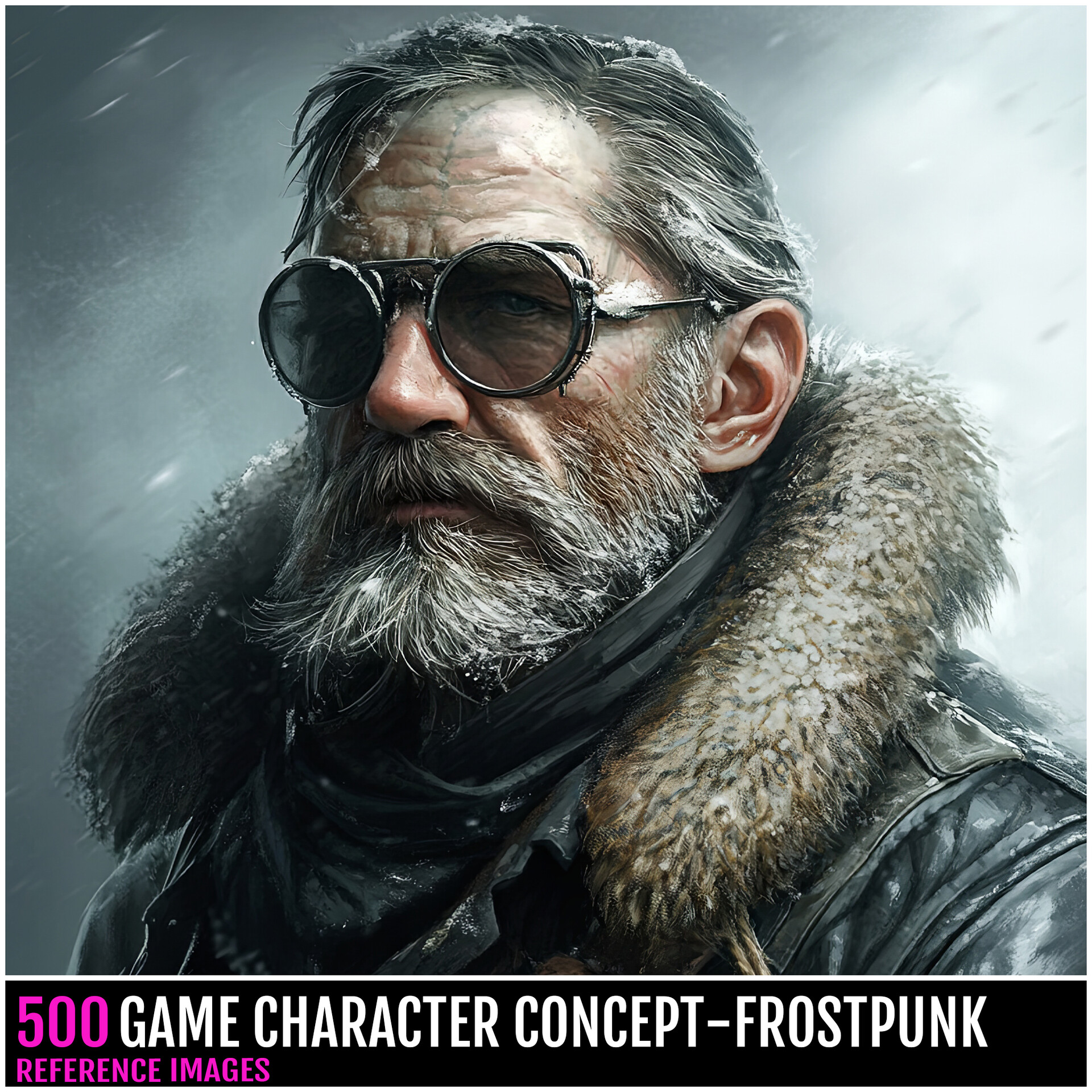 ArtStation - 500 Game Character Concept - FROSTPUNK