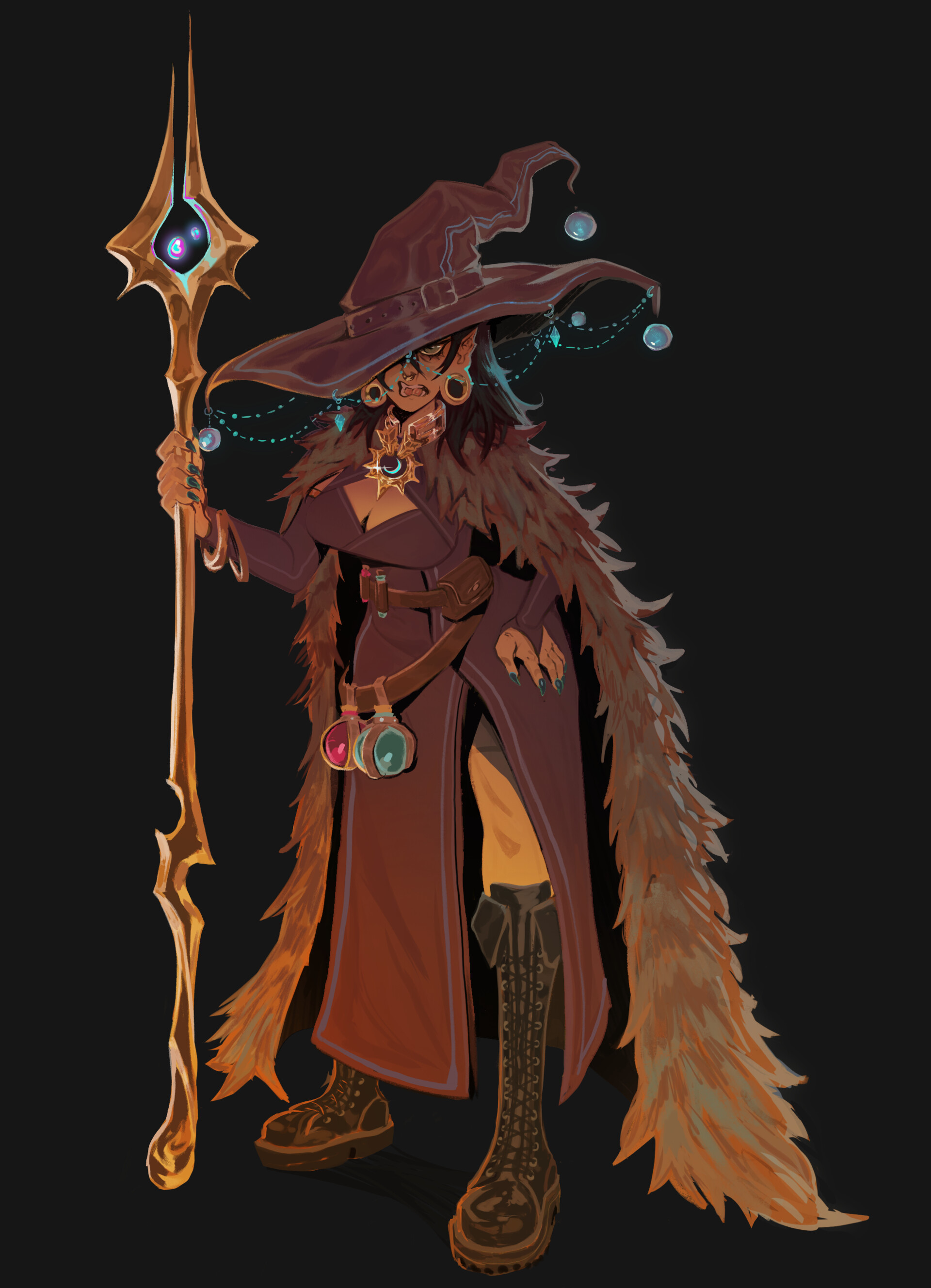 ArtStation - my dnd wizard