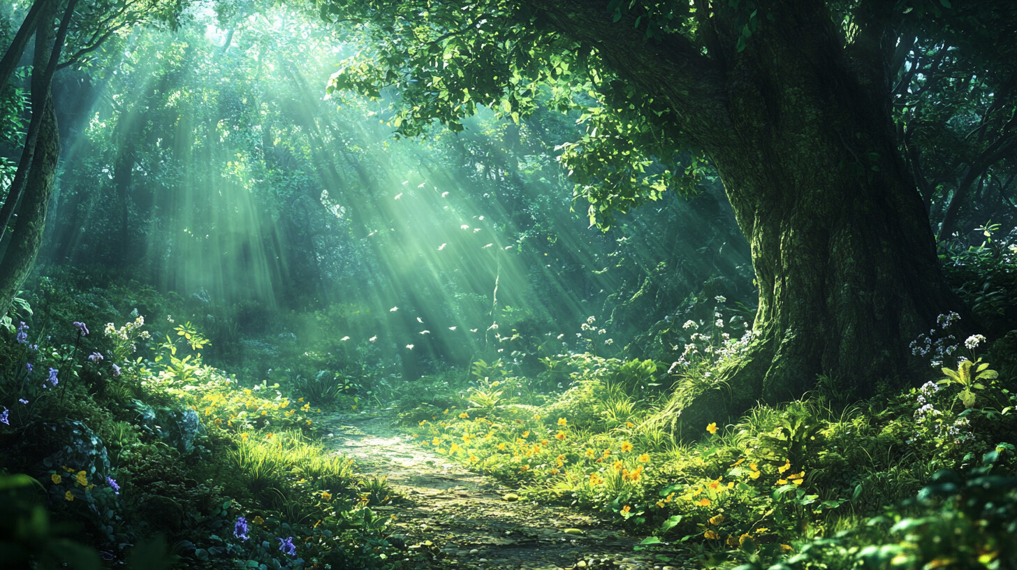 Concept Art - +300 Enchanted Environment Reference (4k)