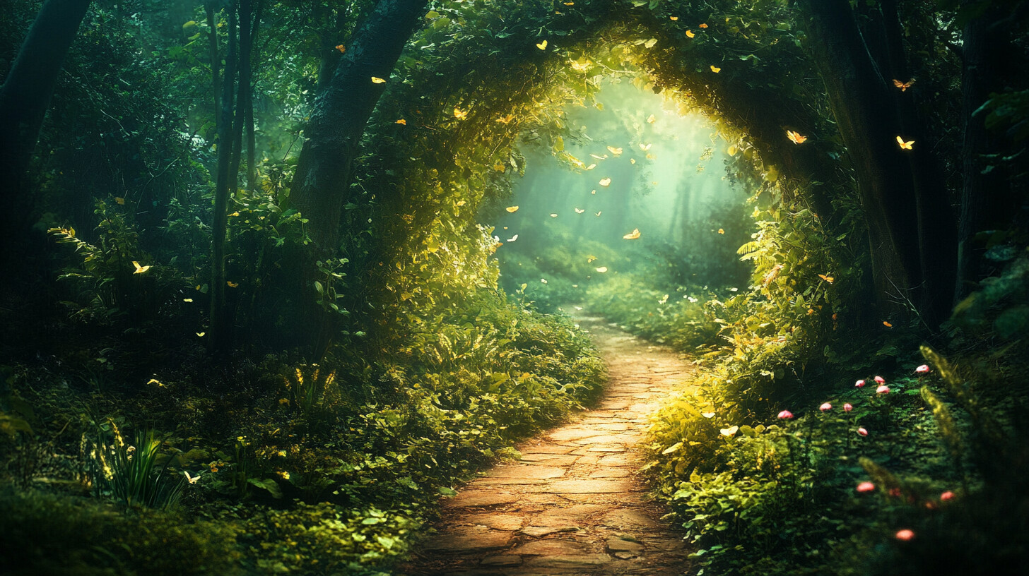 Concept Art - +300 Enchanted Environment Reference (4k)