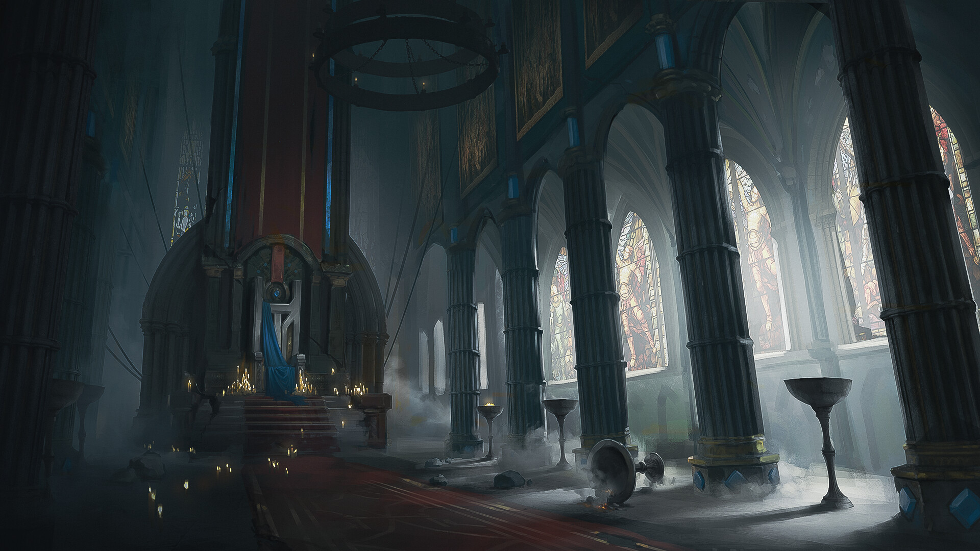 ArtStation - Environment Concept Art in the style of Diablo 4