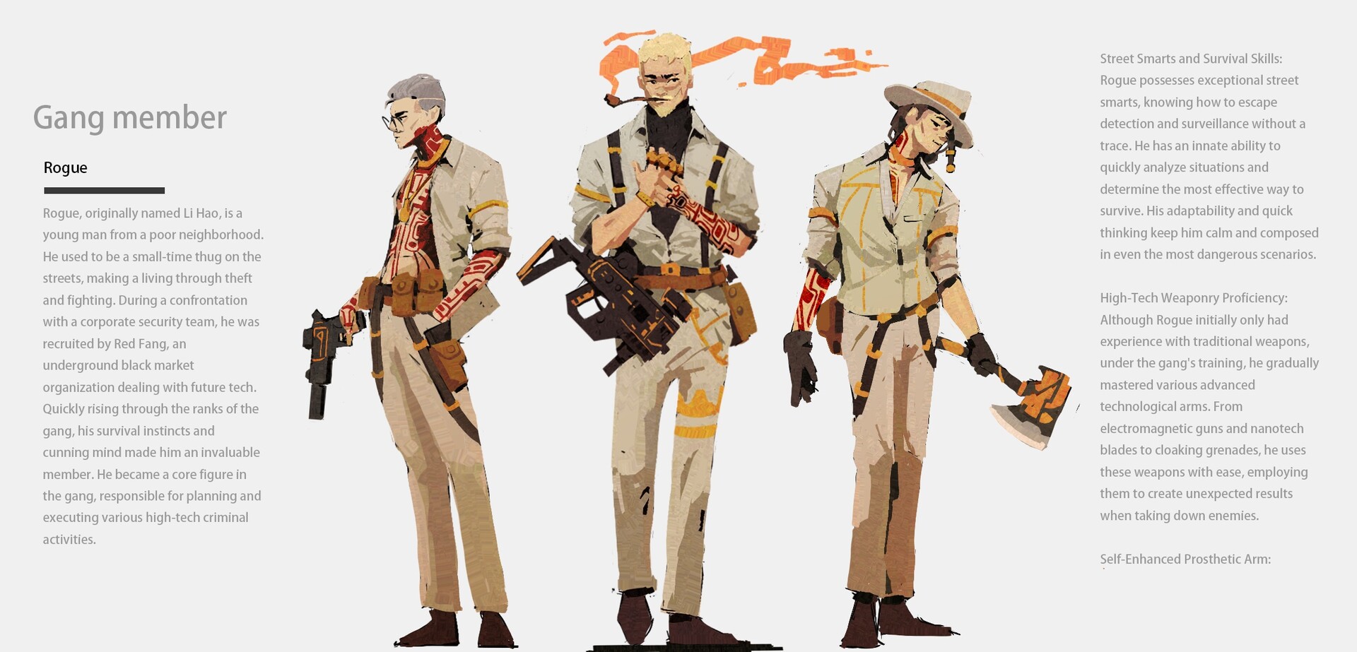 ArtStation - Gang member