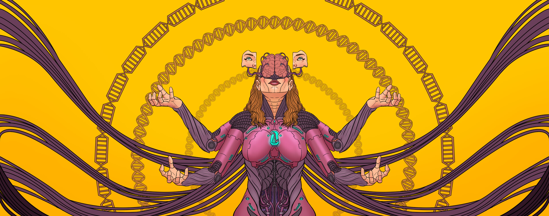 ArtStation - Cyberpunk Humanoid Concept