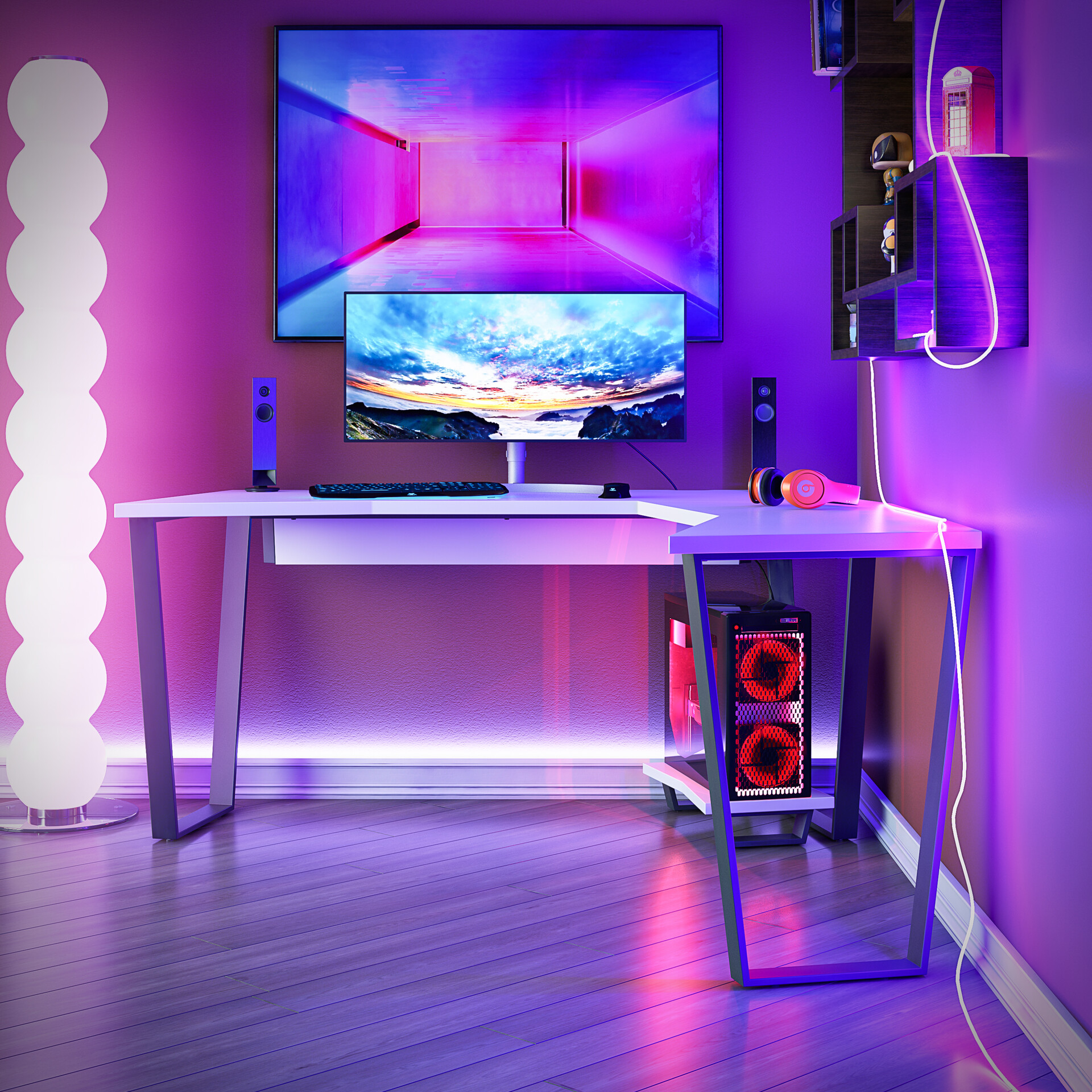 ArtStation - Dorel - Ameriwood Desks | 3D Product Visualization