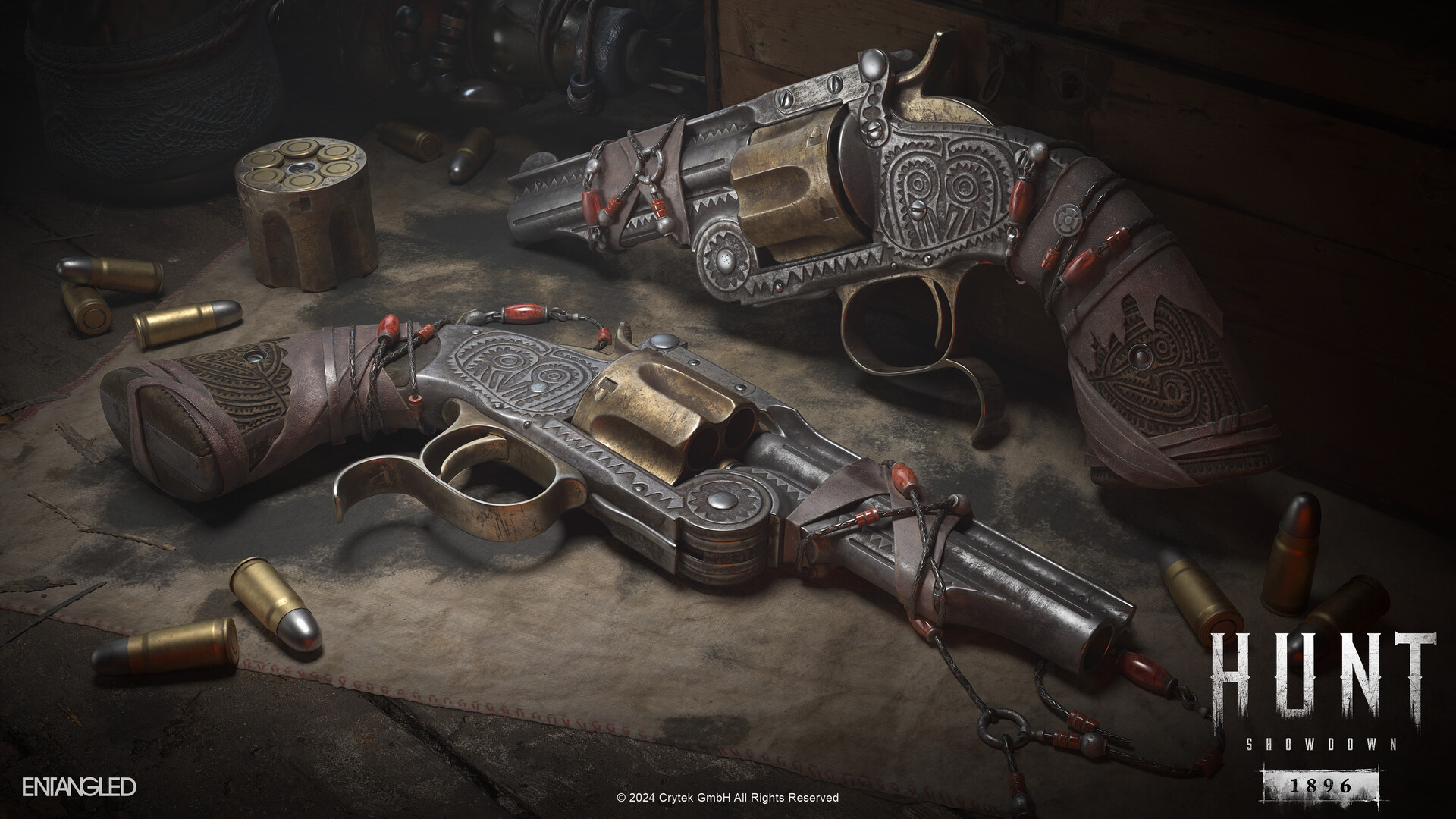 ENTANGLED Studio - Weapon 3D Models for Hunt: Showdown
