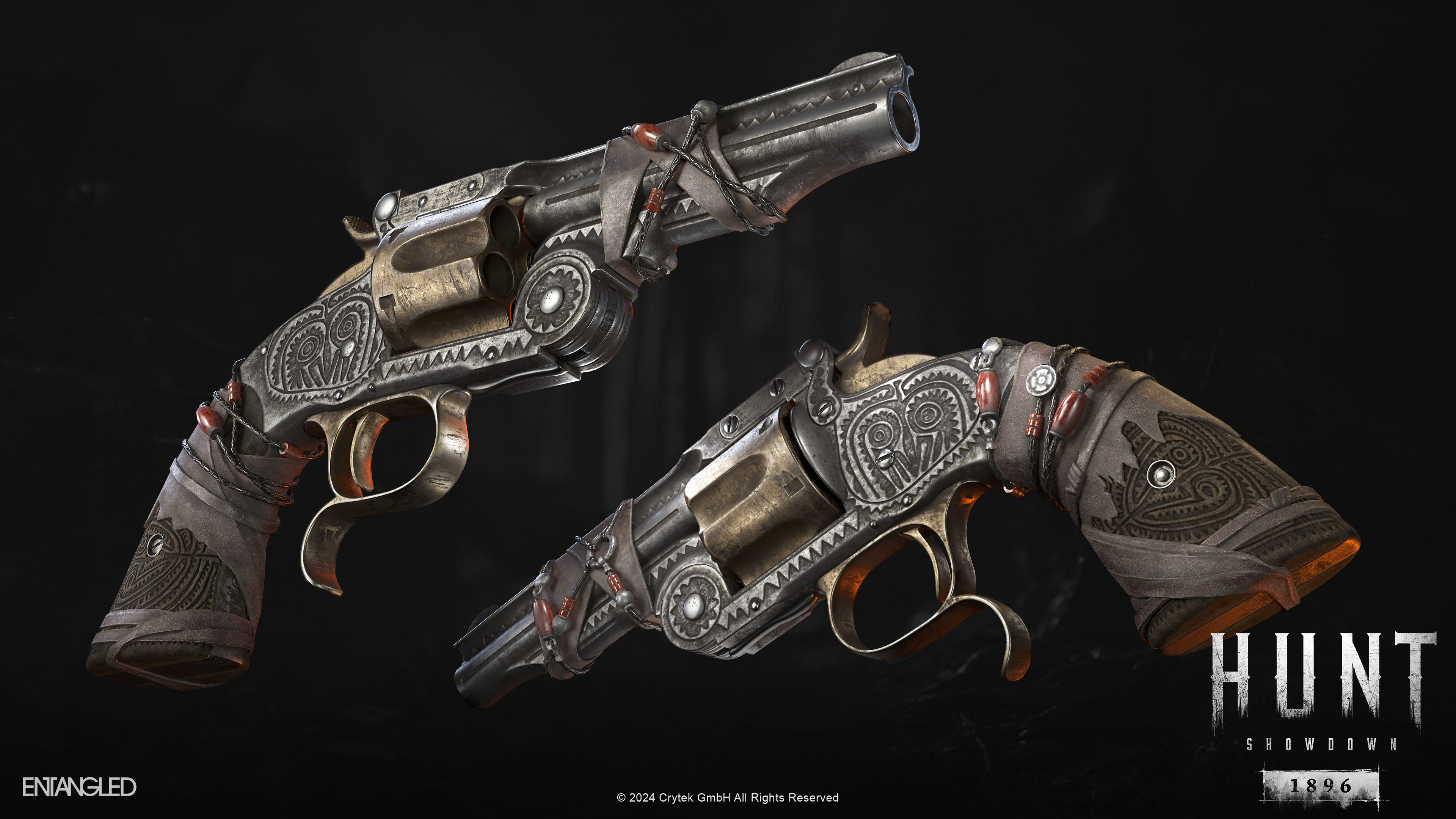 ENTANGLED Studio - Weapon 3D Models for Hunt: Showdown
