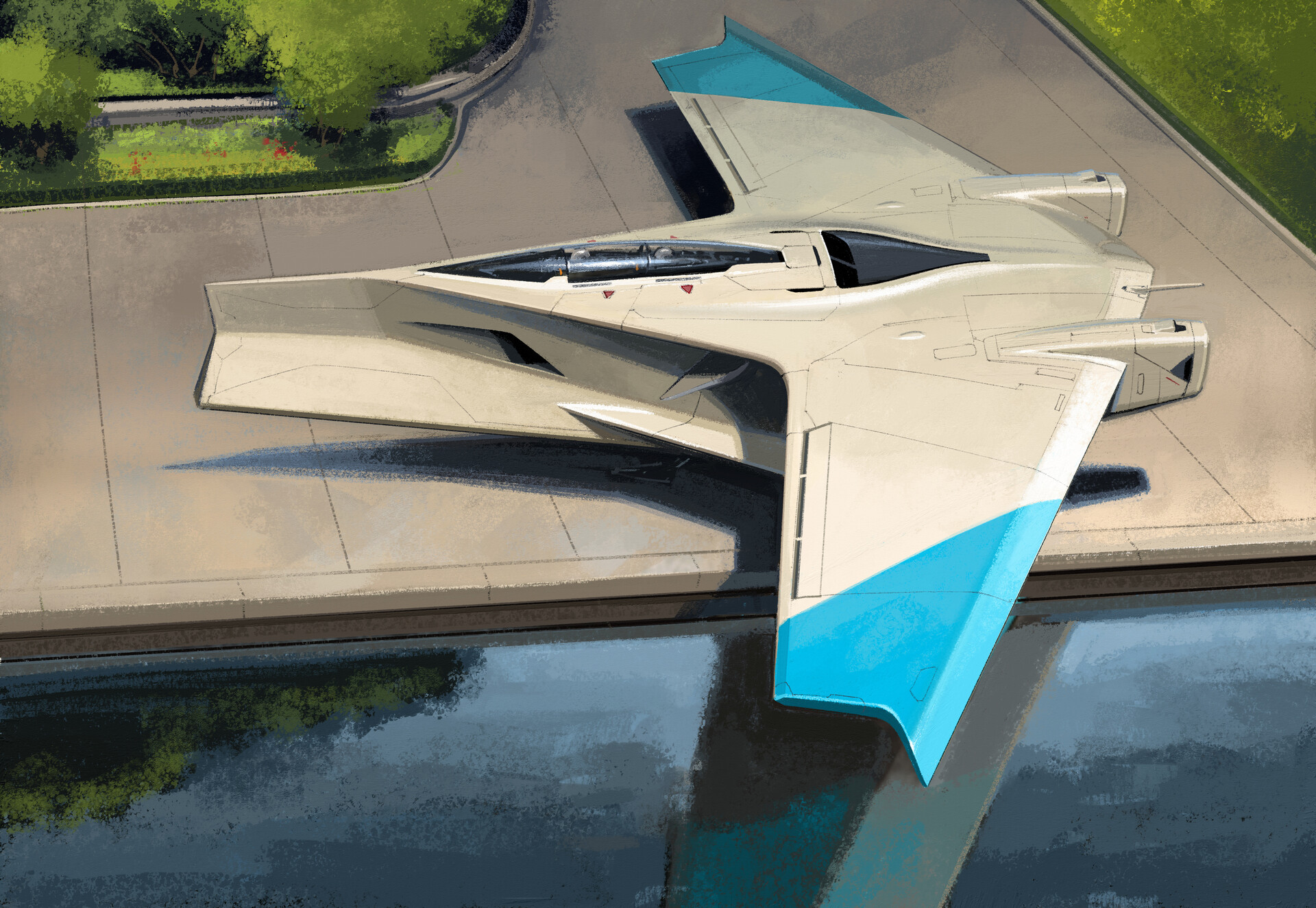 ArtStation - Kyten, landed