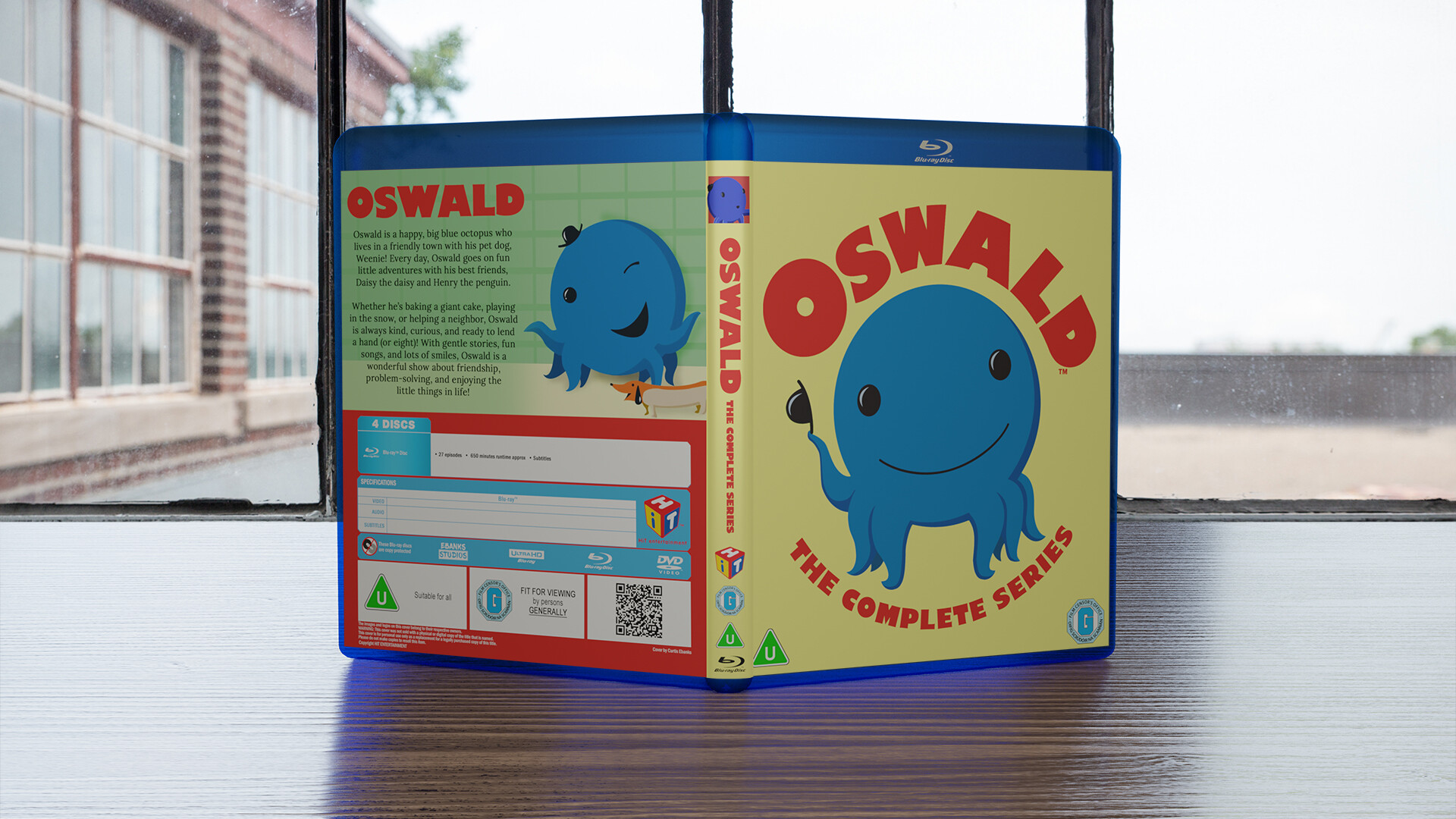 ArtStation - Oswald: The Complete Series - Custom Blu-ray Cover