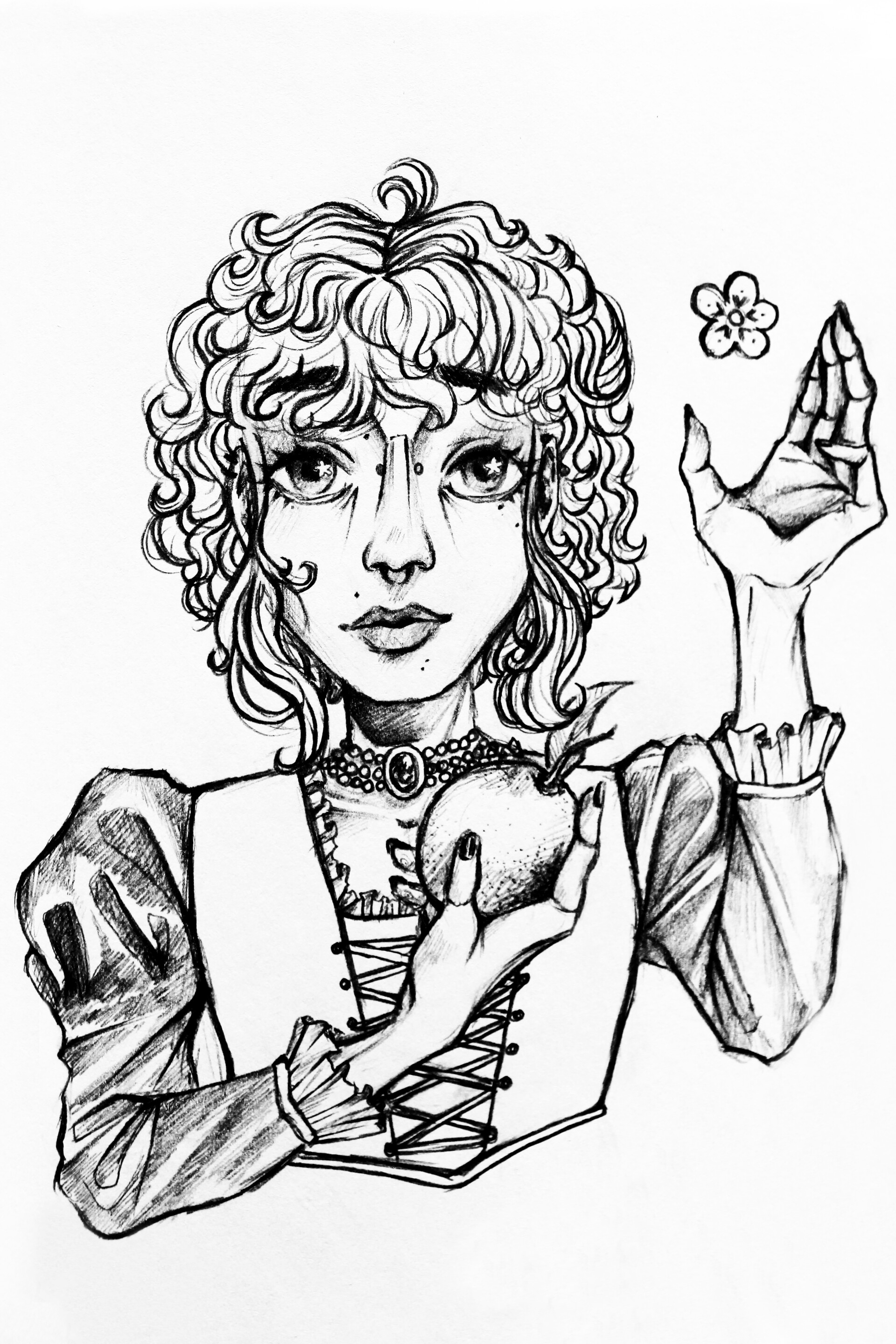 ArtStation - A girl inspired by "Pretty Odd" - P!ATD