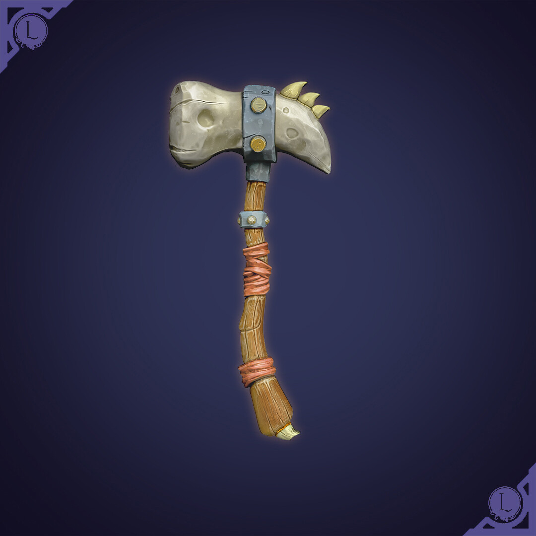 ArtStation - Stylized Ancient Hammer