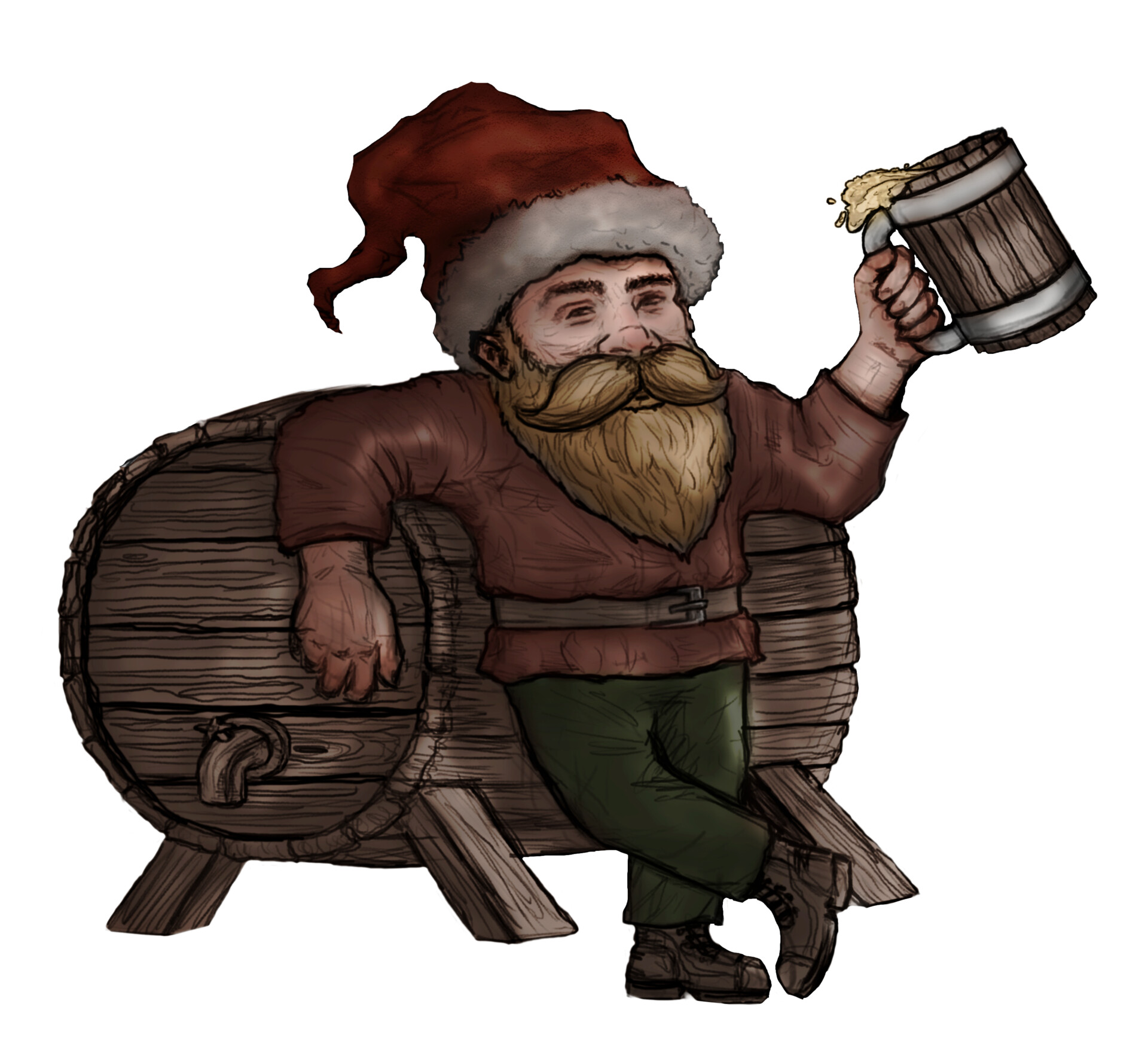 ArtStation - Gnome Brewer