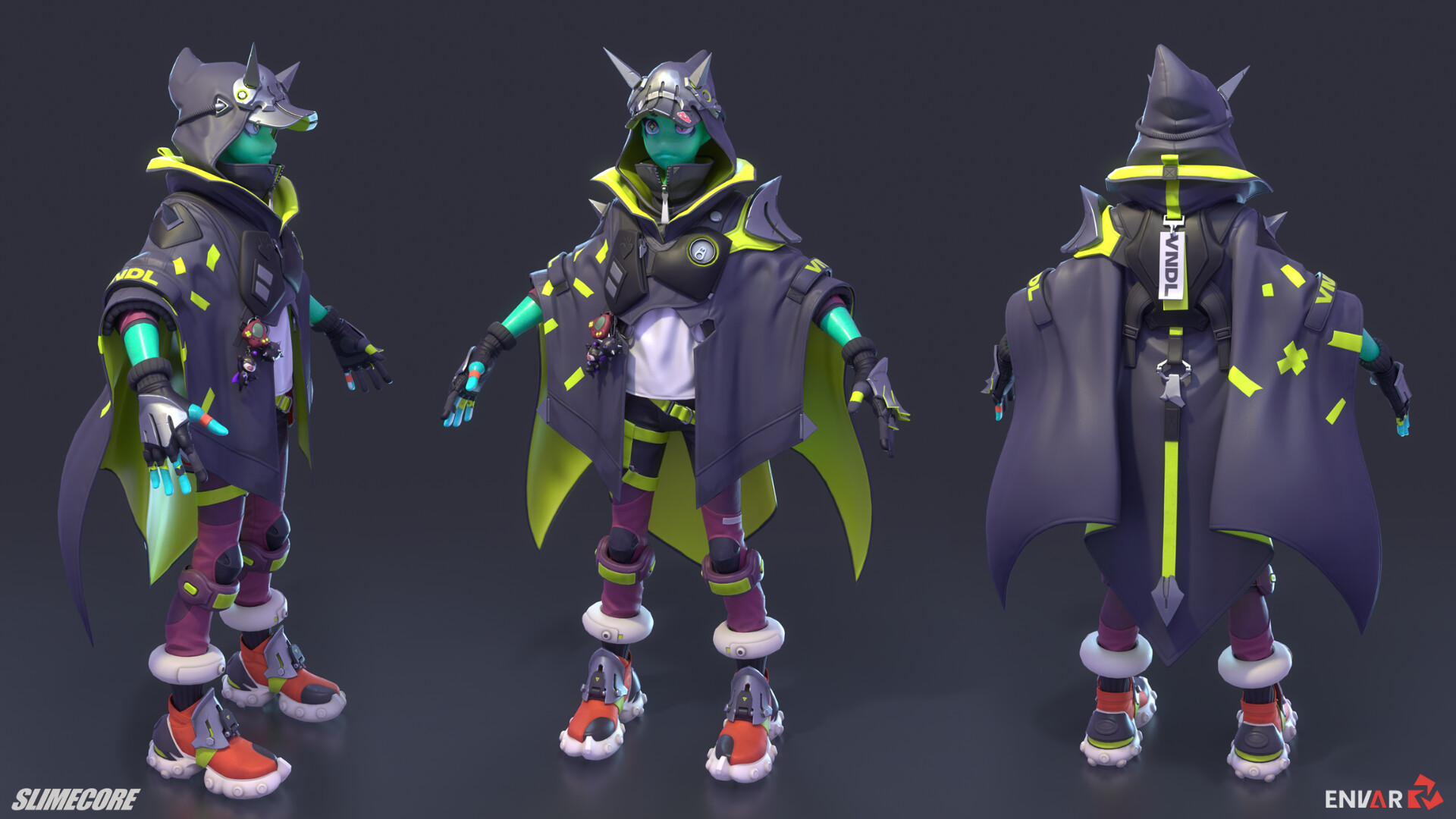 ArtStation - Slimecore 3D Character Model