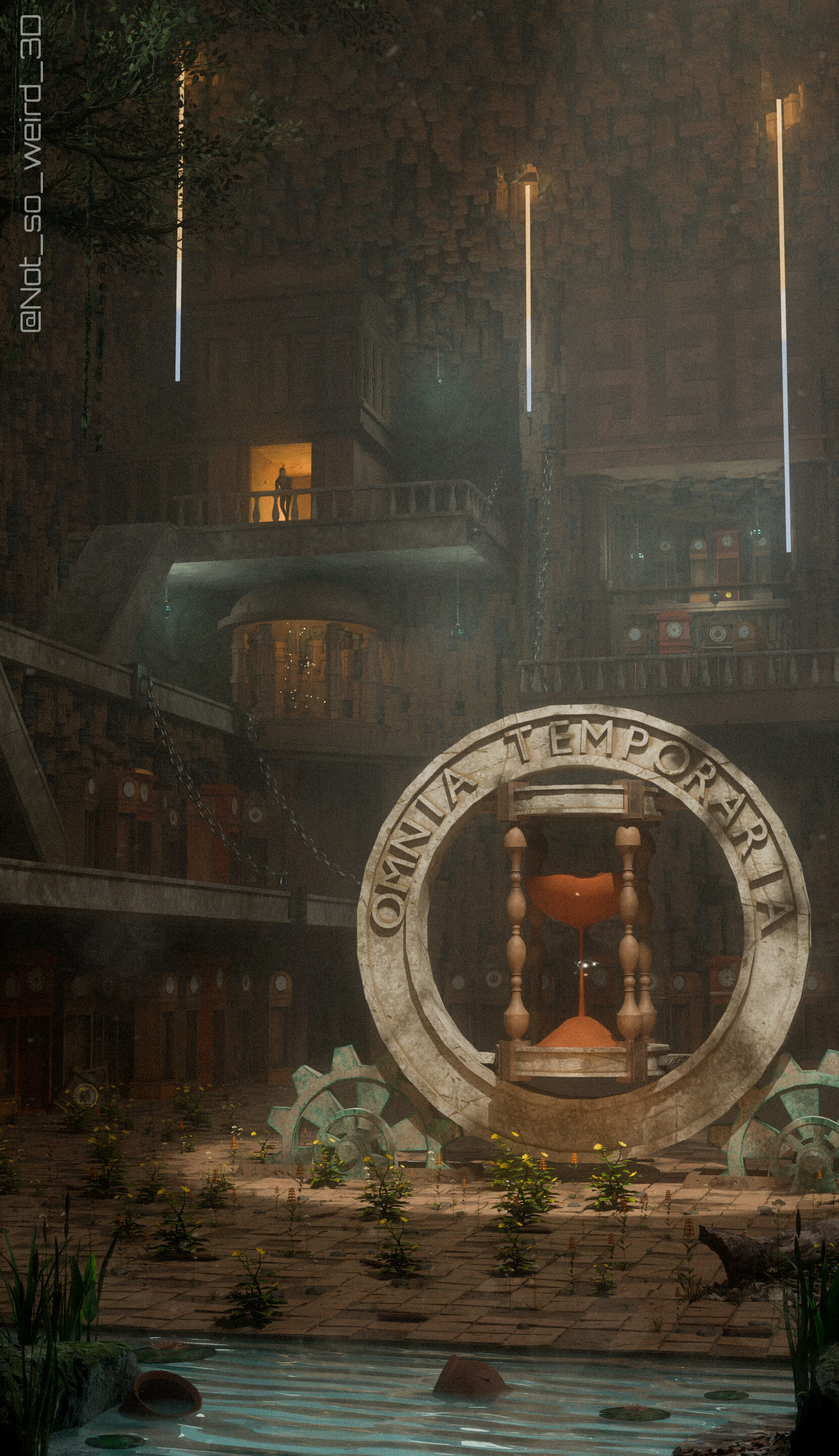 ArtStation - Omnia Temporaria Sunt/Temple of time