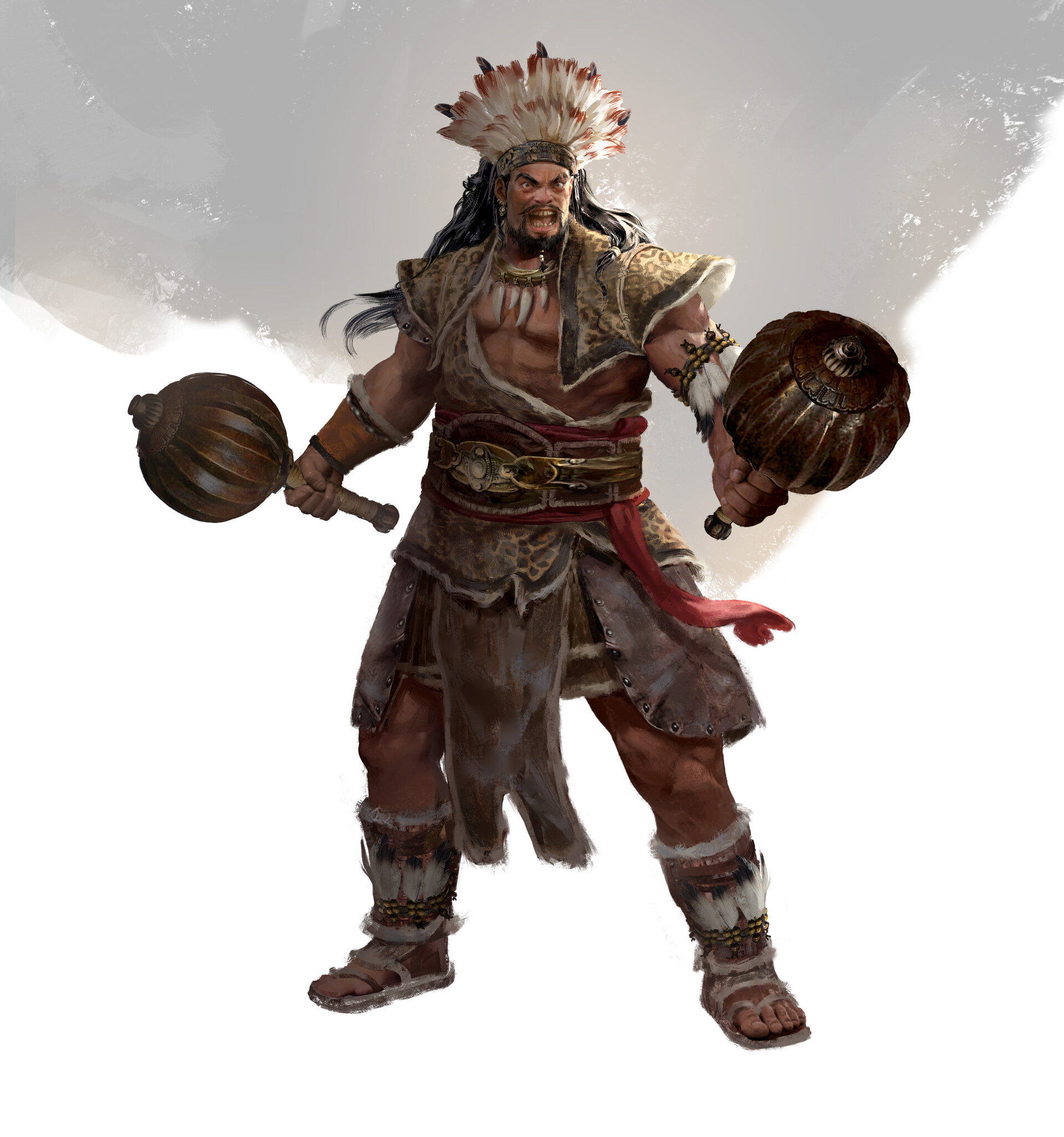 ArtStation - 神-孟获