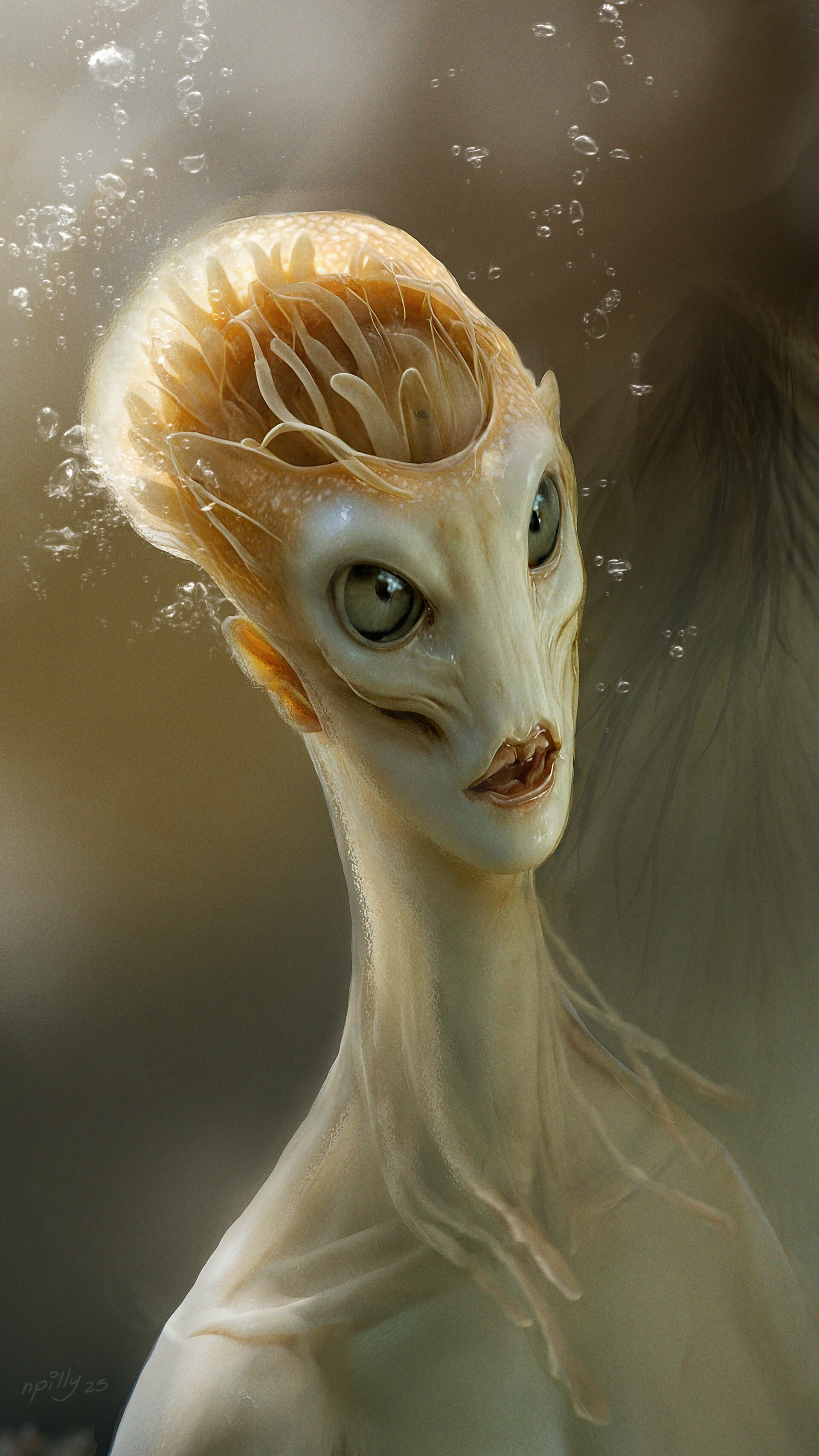 ArtStation - Anemone Girl