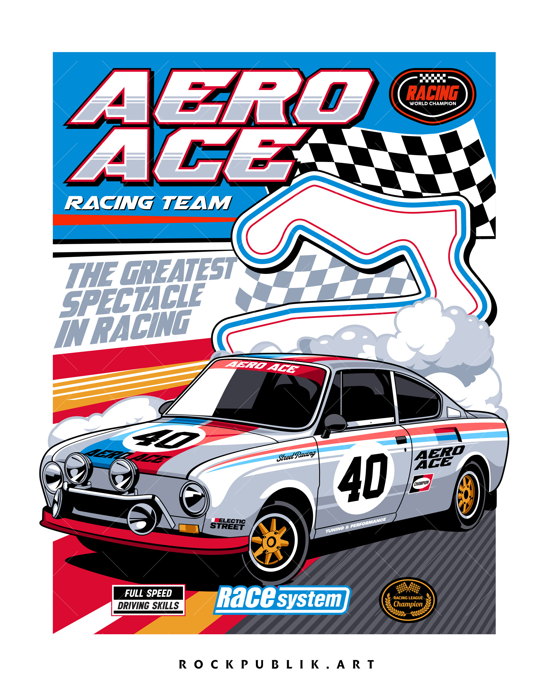 ArtStation - Aero Ace Racing Team