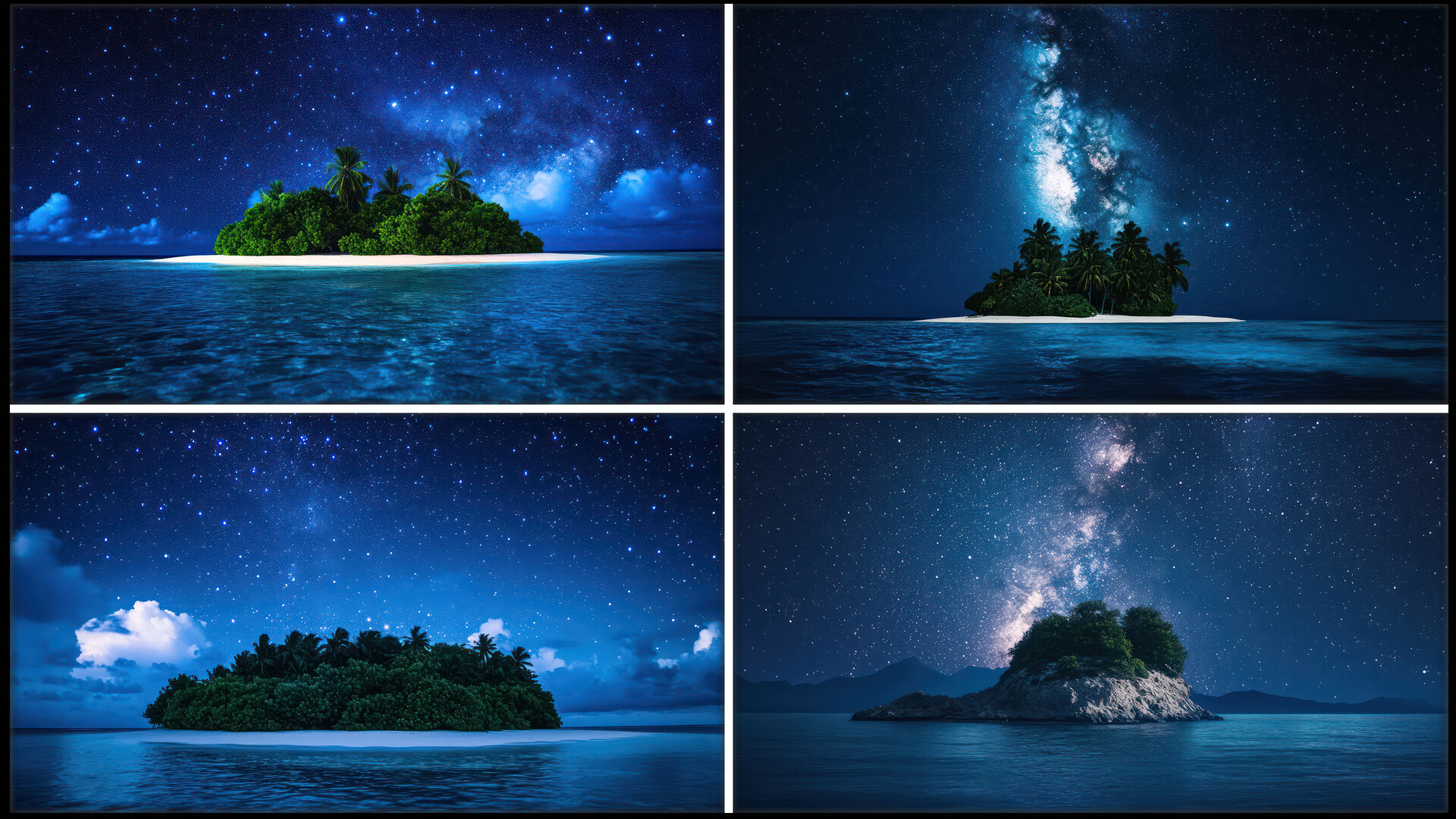 Ferial Concept - 🔹290 Tropical Island Night - Environment Concept ...
