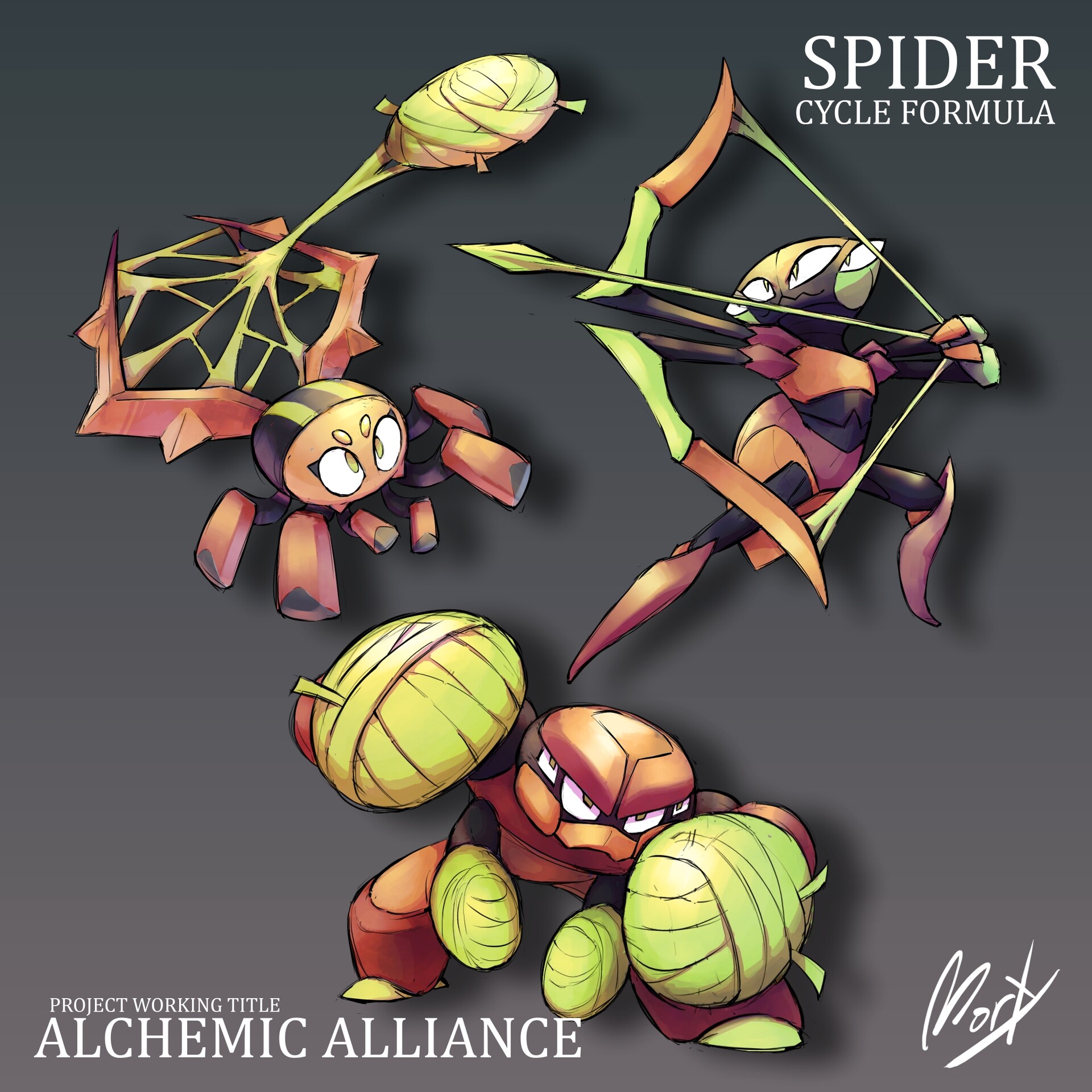 ArtStation - Familiar Concept - Spider Cycle