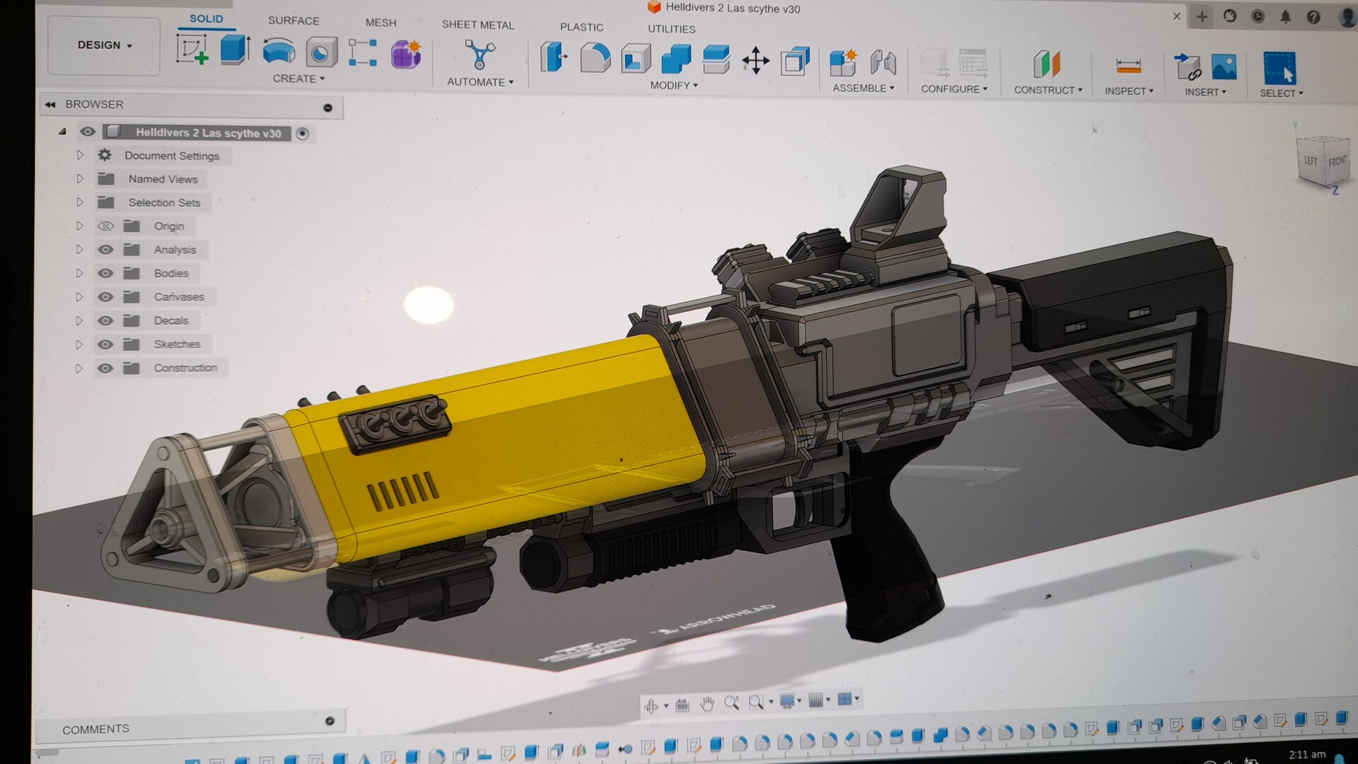 double sided scythe helldivers