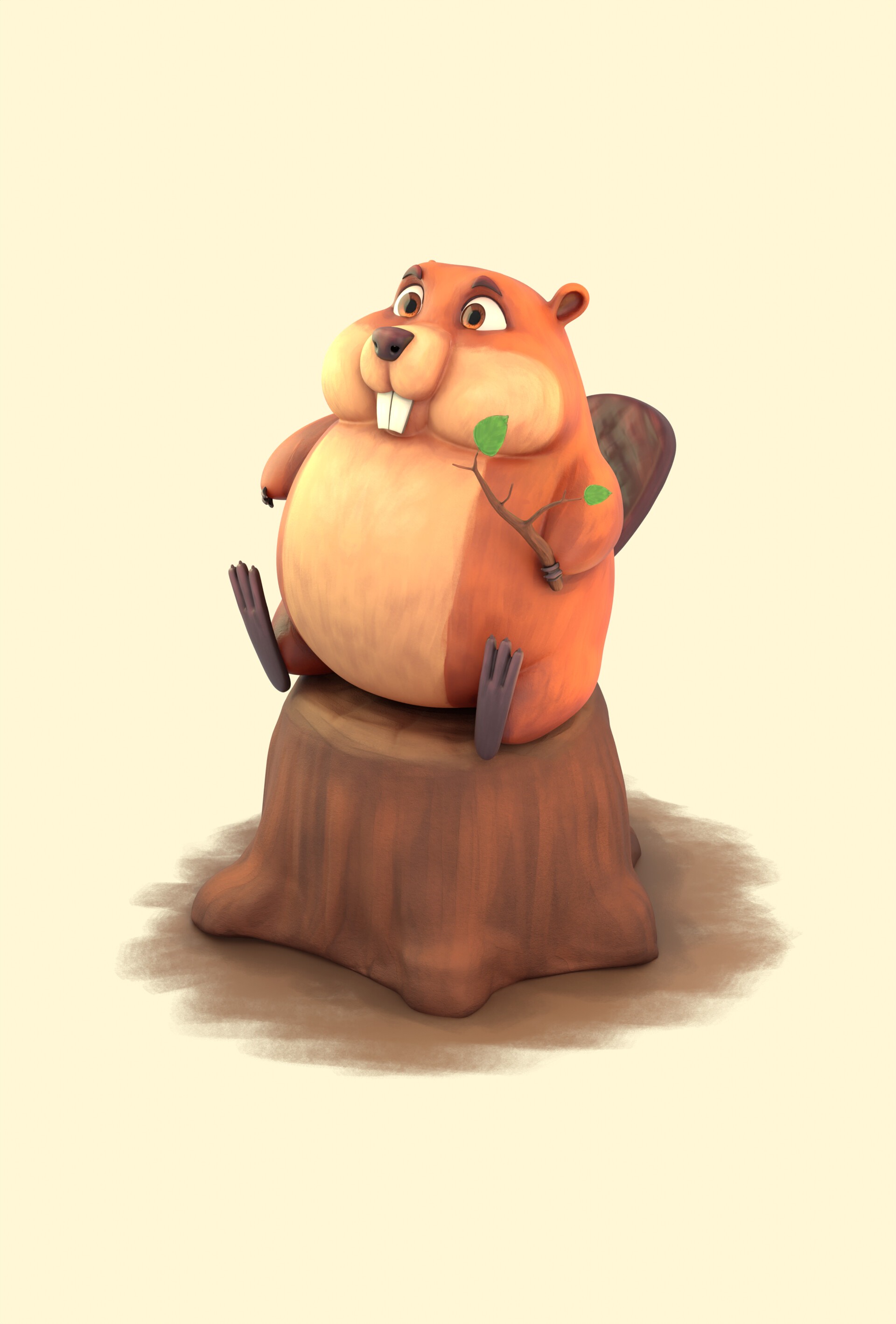 ArtStation - Chubby Beaver