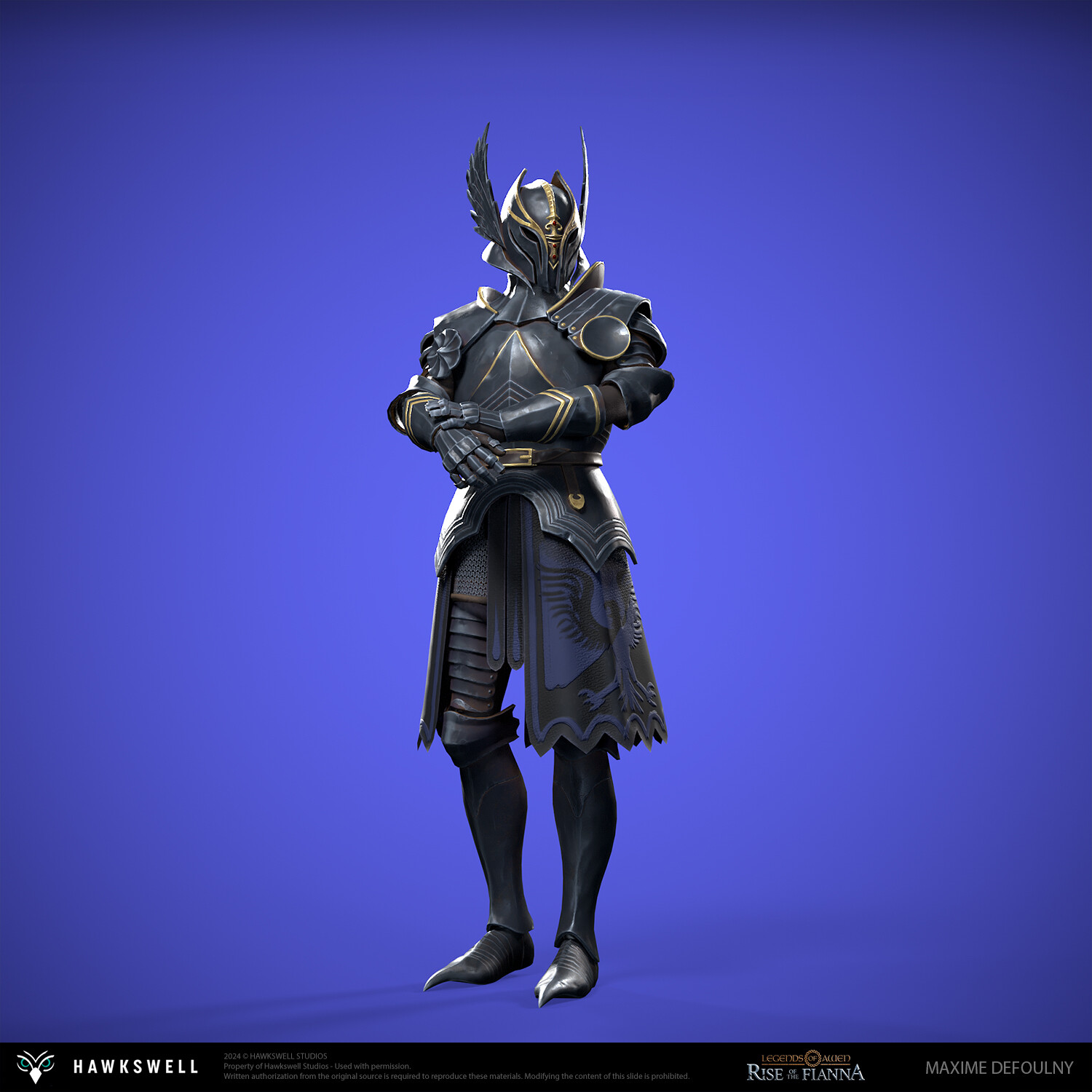 Maxime Defoulny - Dark Knight - Legends of Awen: Rise of the Fianna