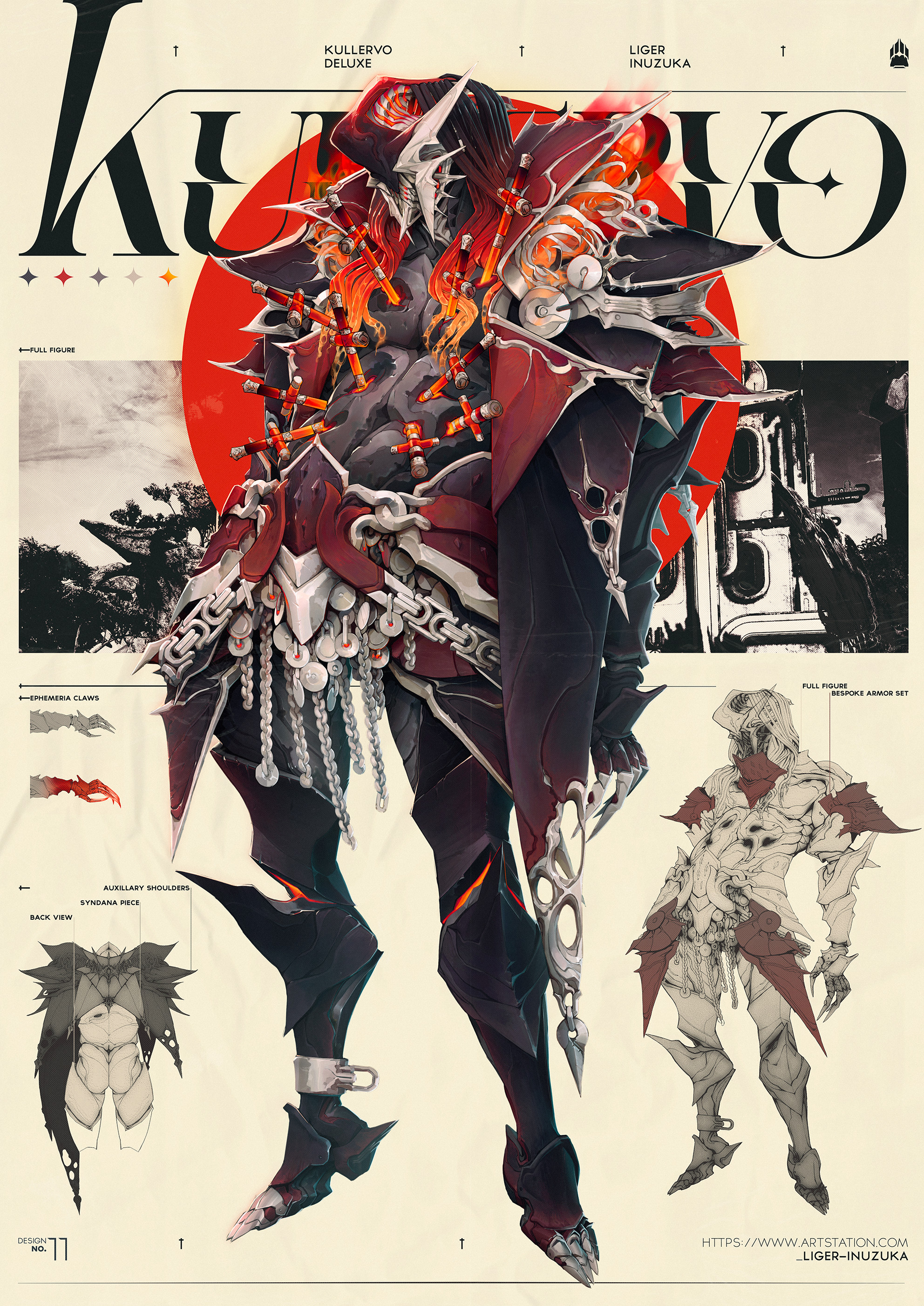 Liger Inuzuka - Warframe: Kullervo Deluxe