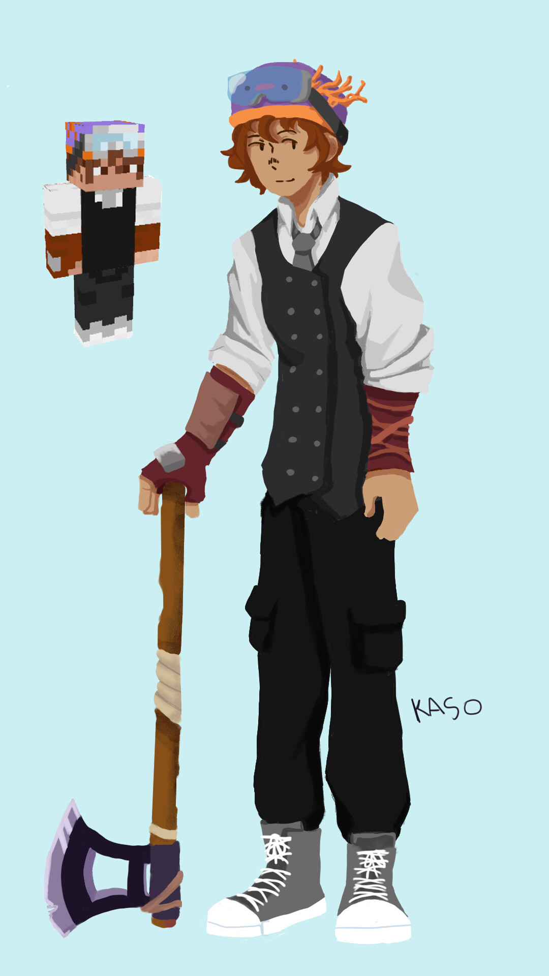 ArtStation - skin minecratf