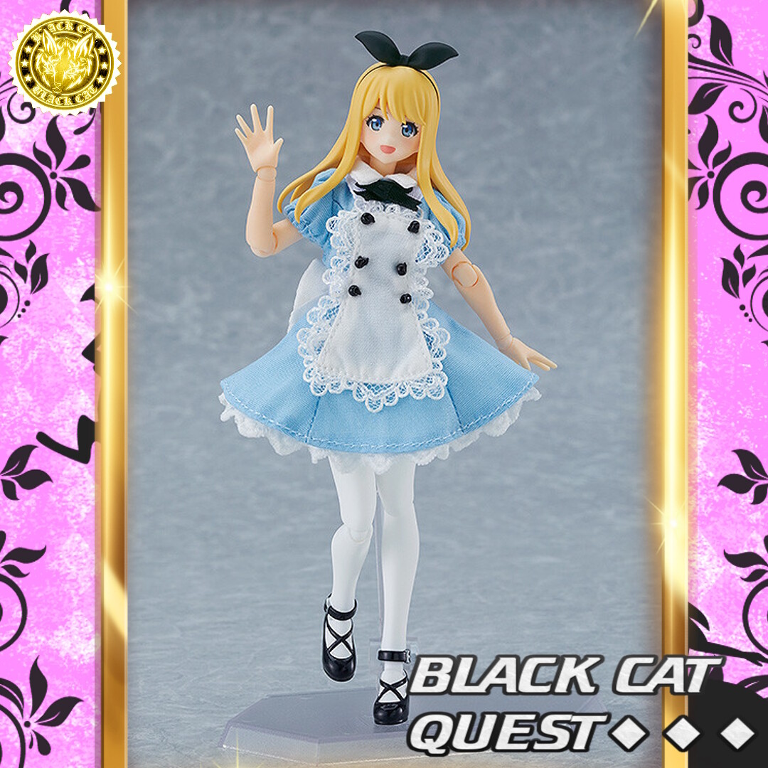 Esta es la figura que Figma le dedica a Alicia en el país de las maravillas - Black Cat Quest