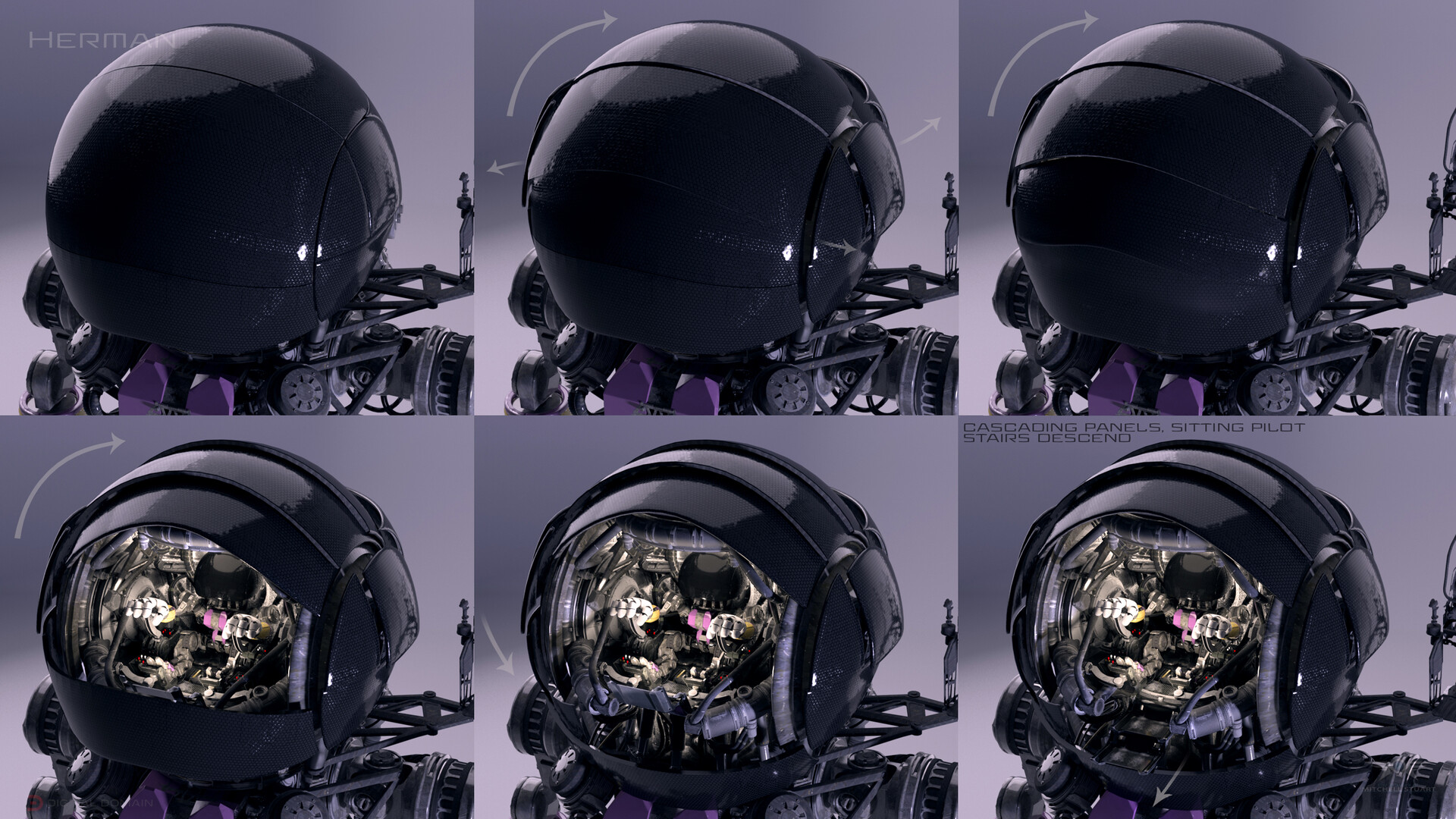 Mitchell Stuart - "The Electric State" Herman concepts