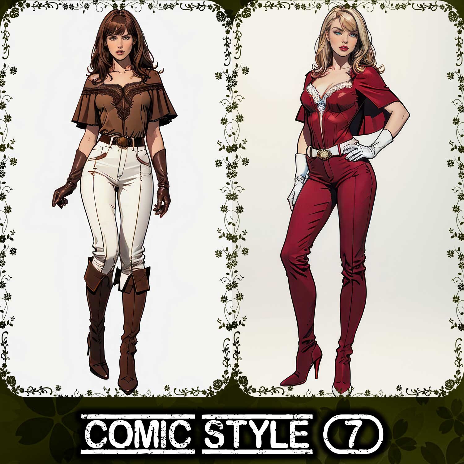 ArtStation - 350+ Comic Style (Fierce Enchantress) Images Reference ...