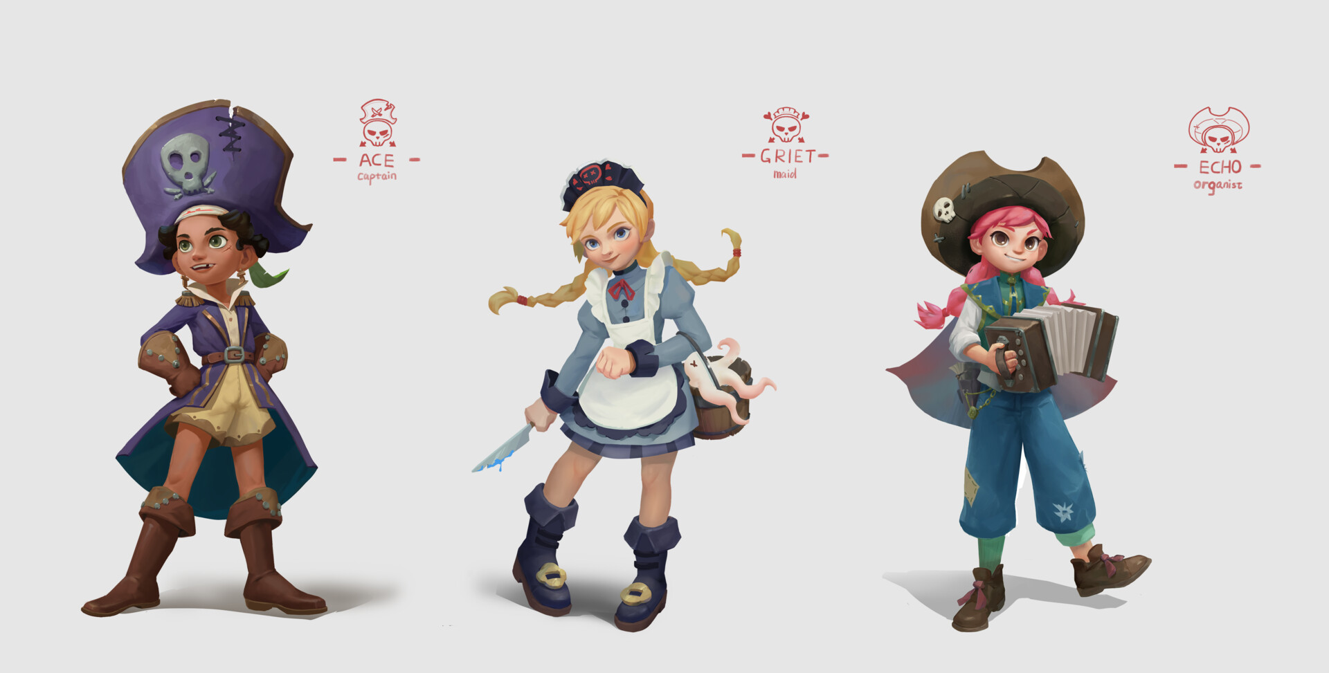 ArtStation - character practice