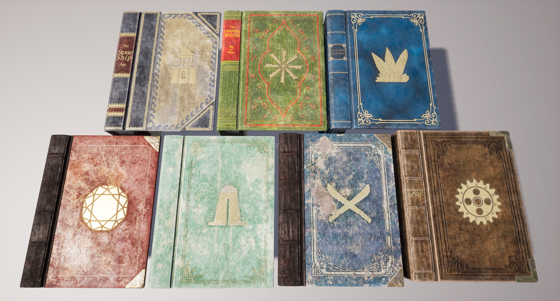 Jeremiah Castro - Books (Myst 2020/2021)