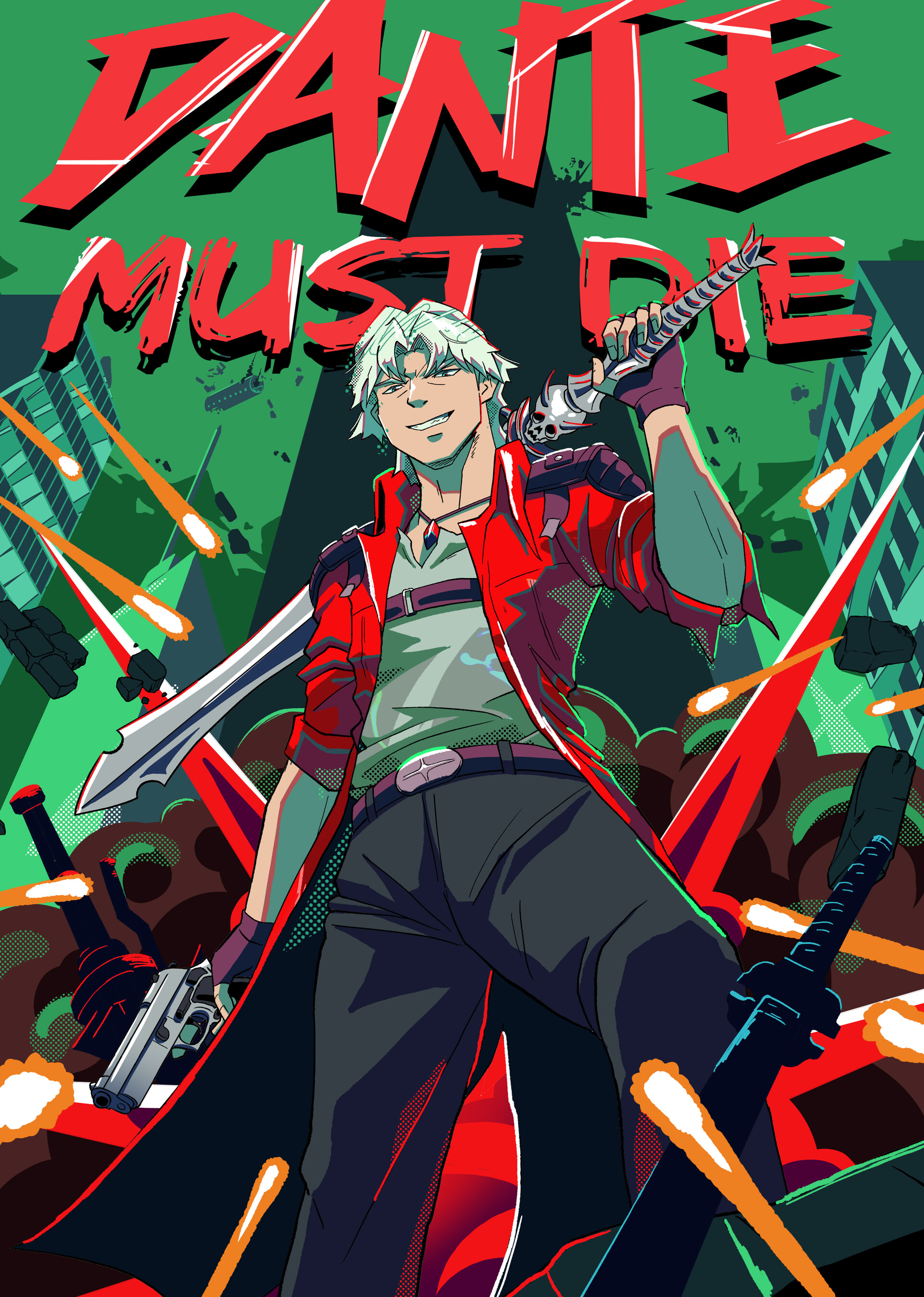 ArtStation - Devil May Cry Netflix Anime