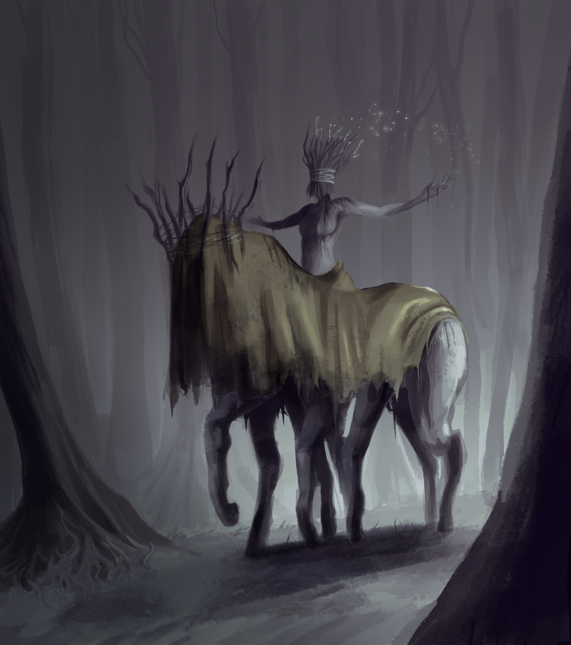 ArtStation - The Omen (Outlasted Omen Project)