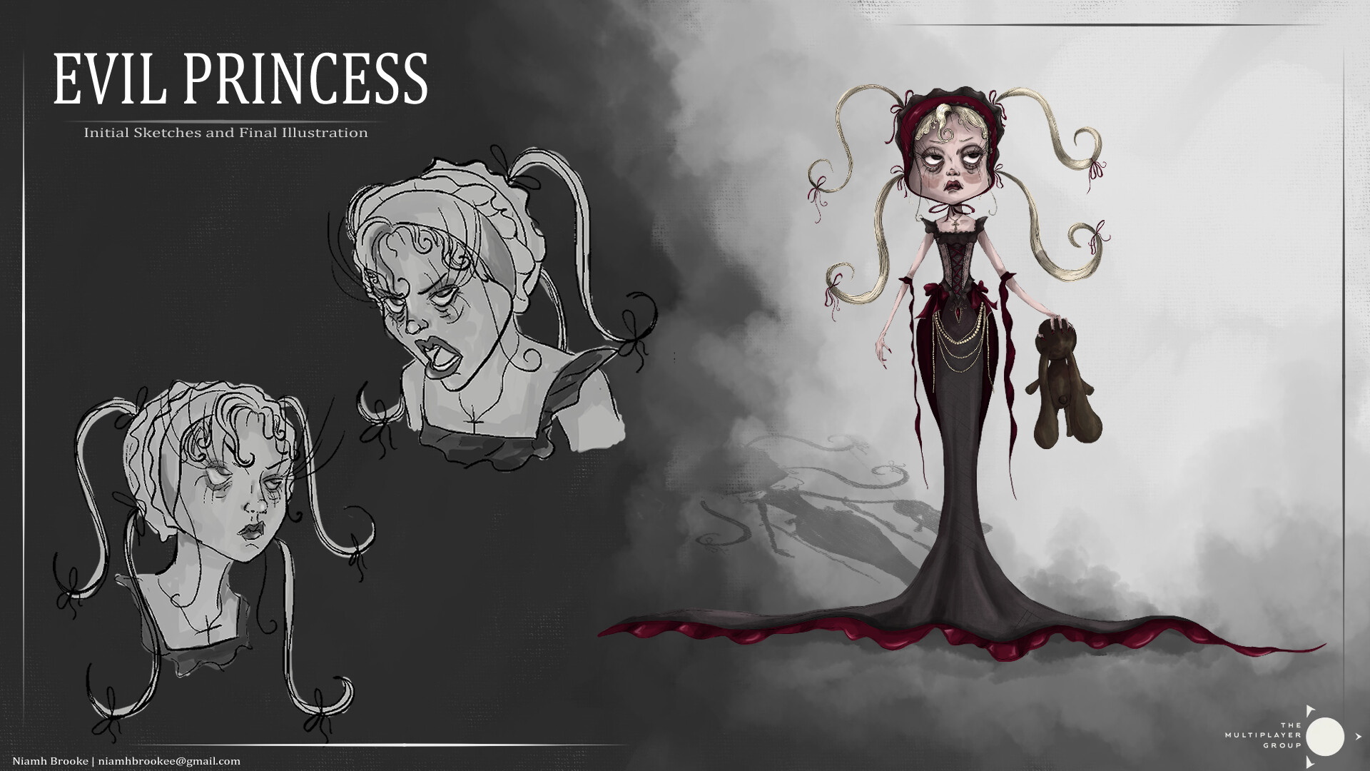 ArtStation - Evil Princess Character Design and Concept
