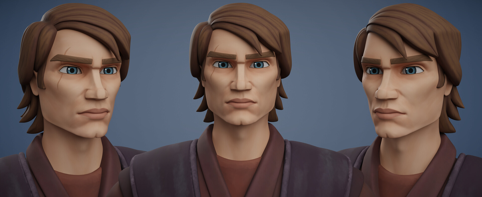 MA3RCHEN - Anakin Skywalker 3D Model