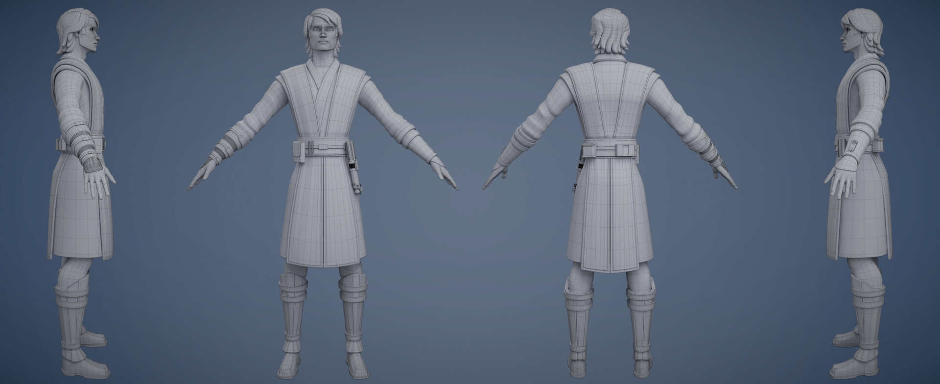 MA3RCHEN - Anakin Skywalker 3D Model