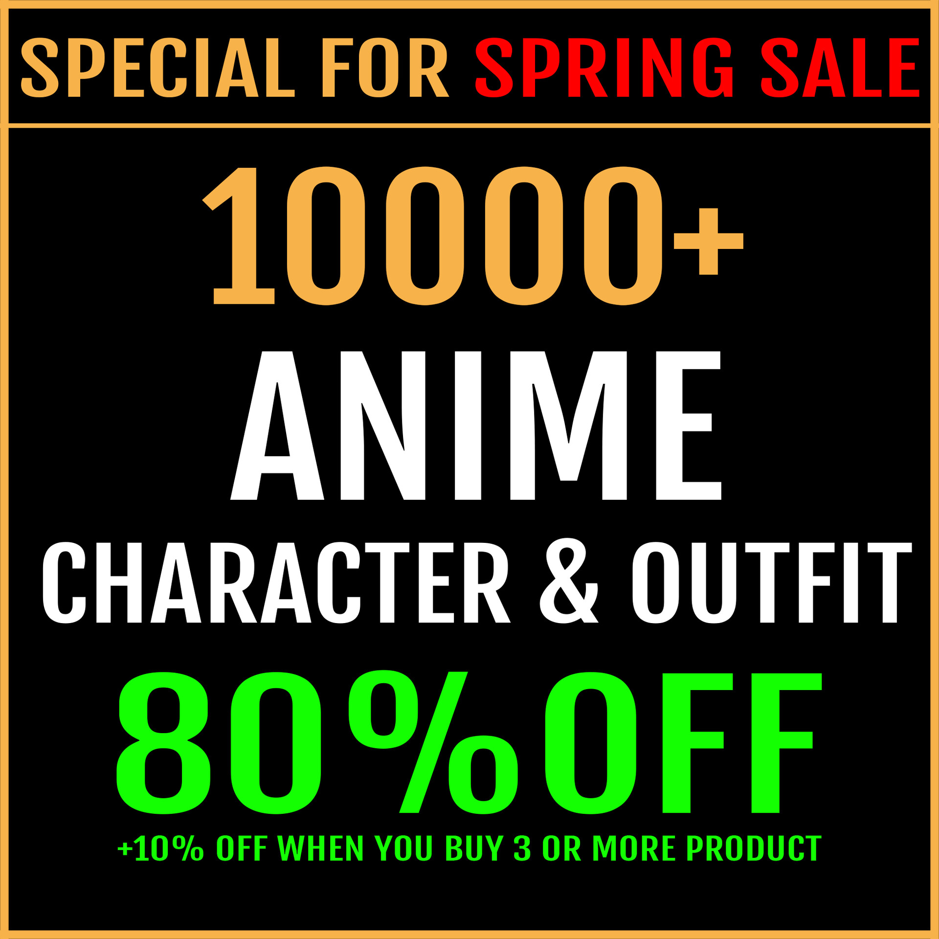 ArtStation - 10000+ Anime Character MEGA Pack 80% OFF