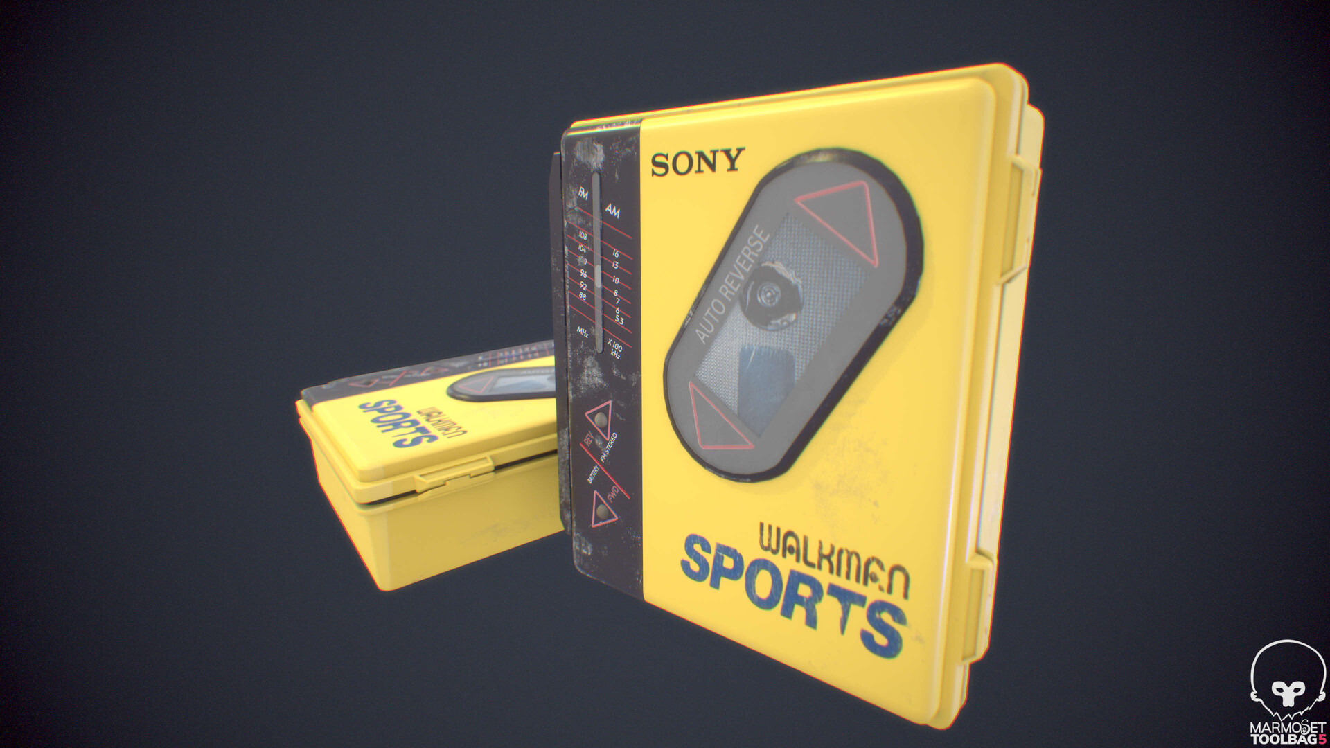 ArtStation - Sony Walkman WM-F75