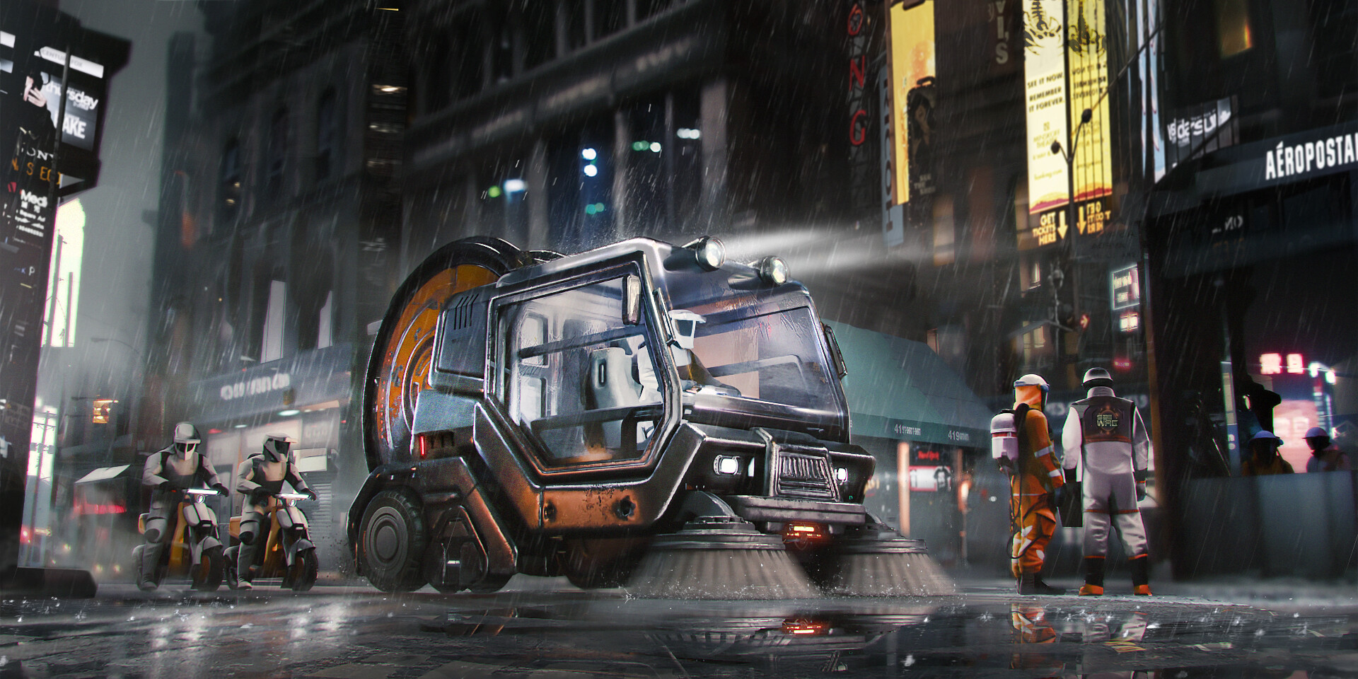 ArtStation - Drift Route-Δ3