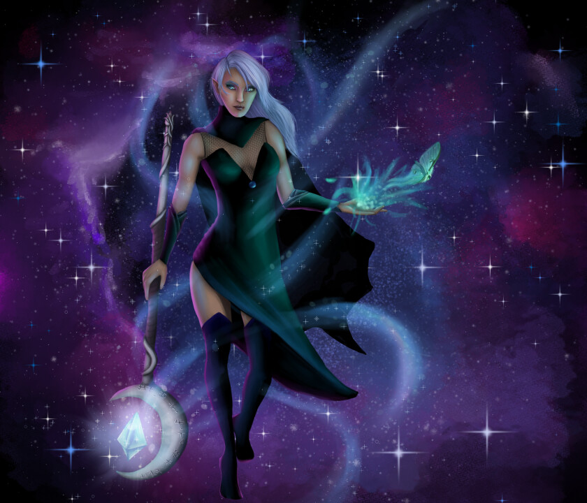 ArtStation - Magical Girl Redraw