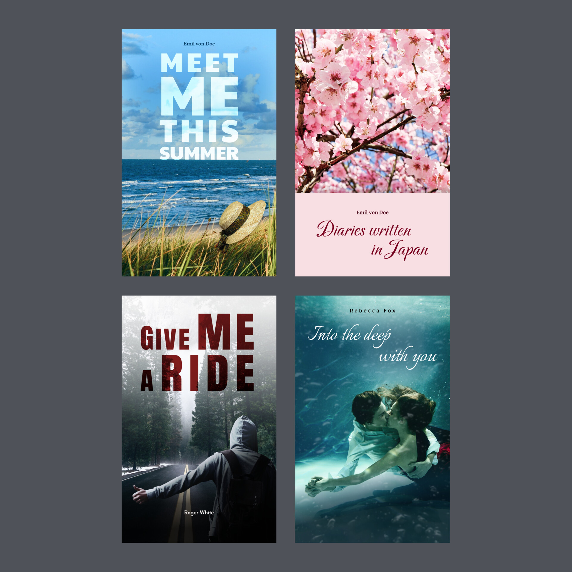 ArtStation - Book covers design part2