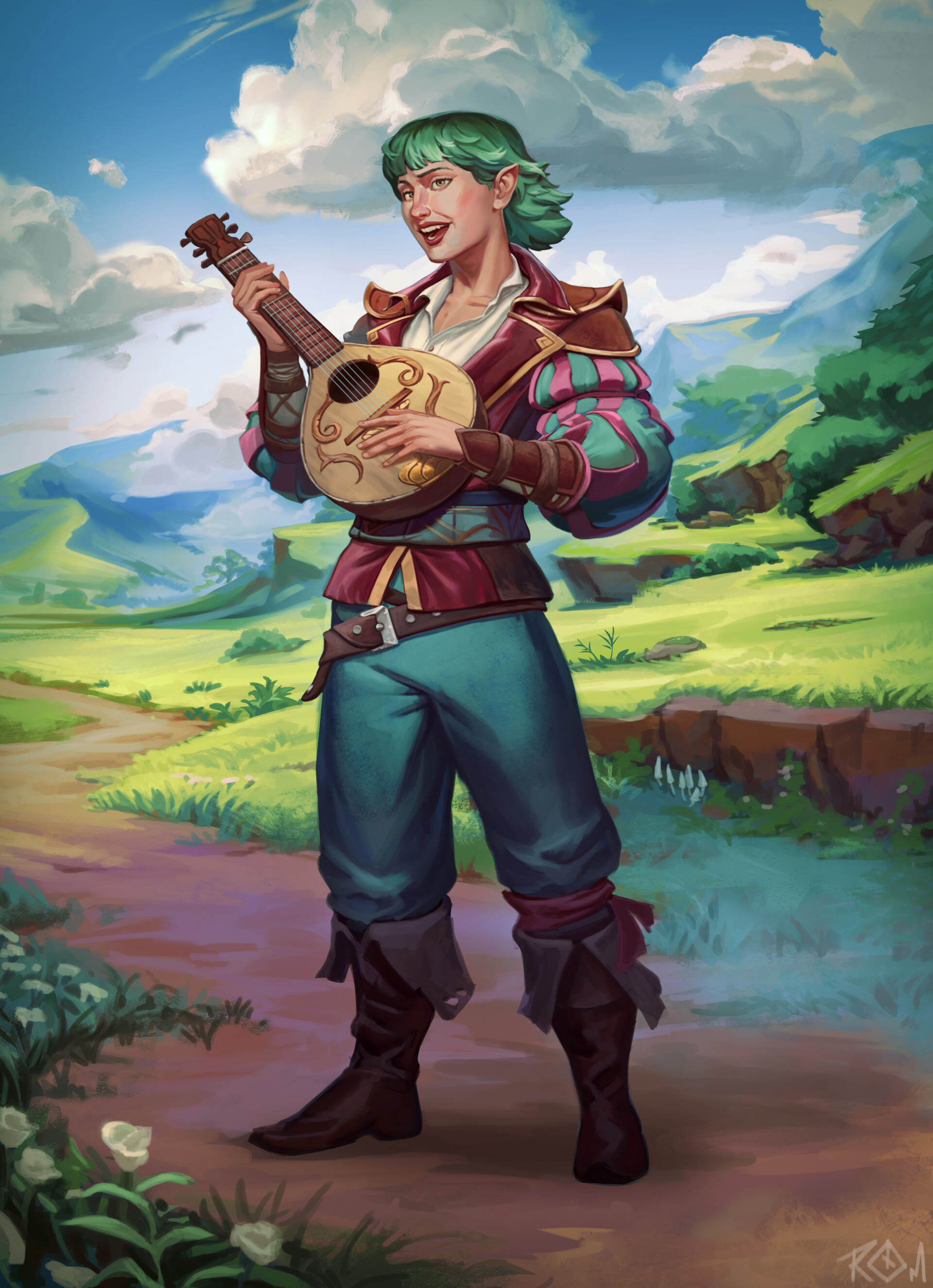 ArtStation - O Bardo